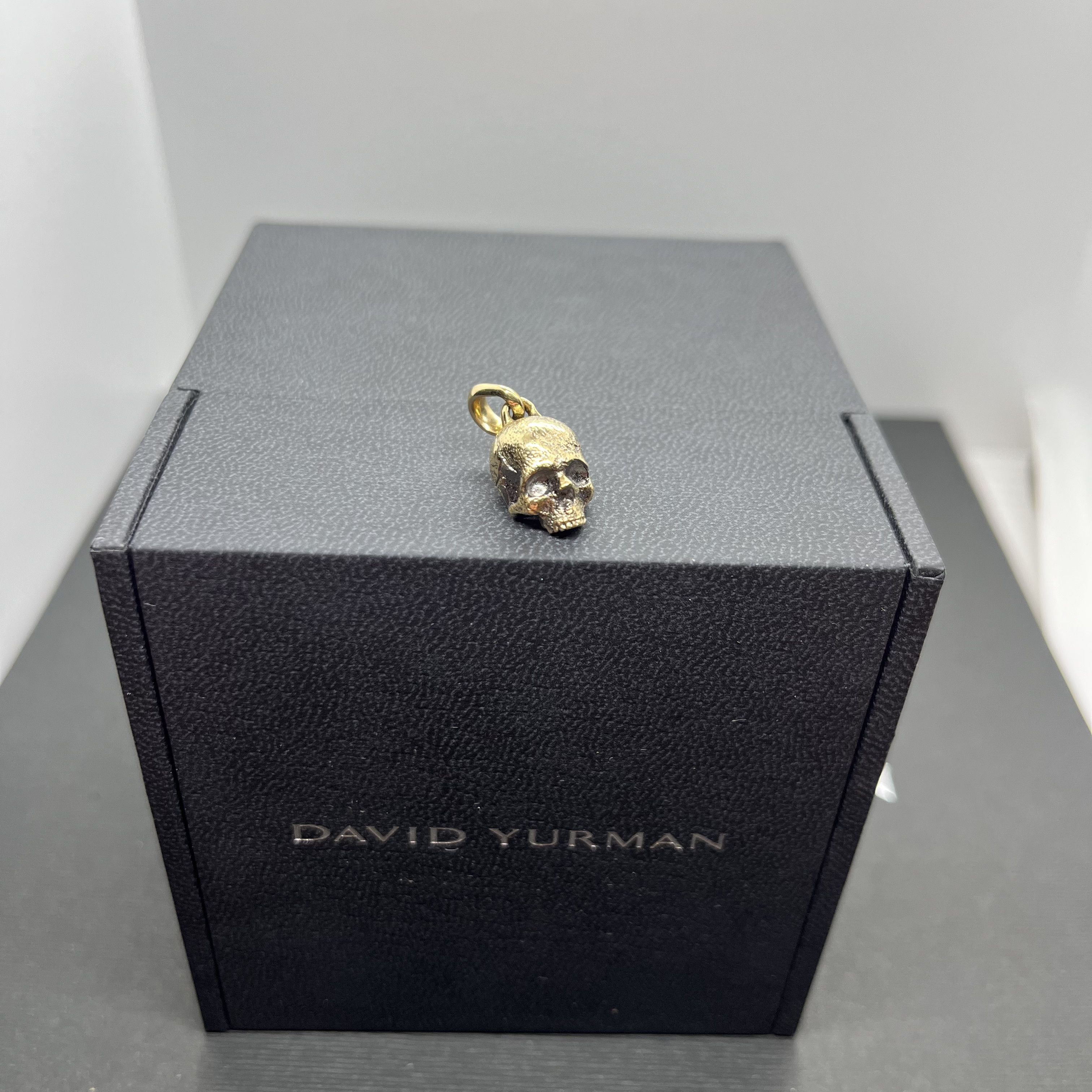 David Yurman David yurman gold skull amulet | Grailed