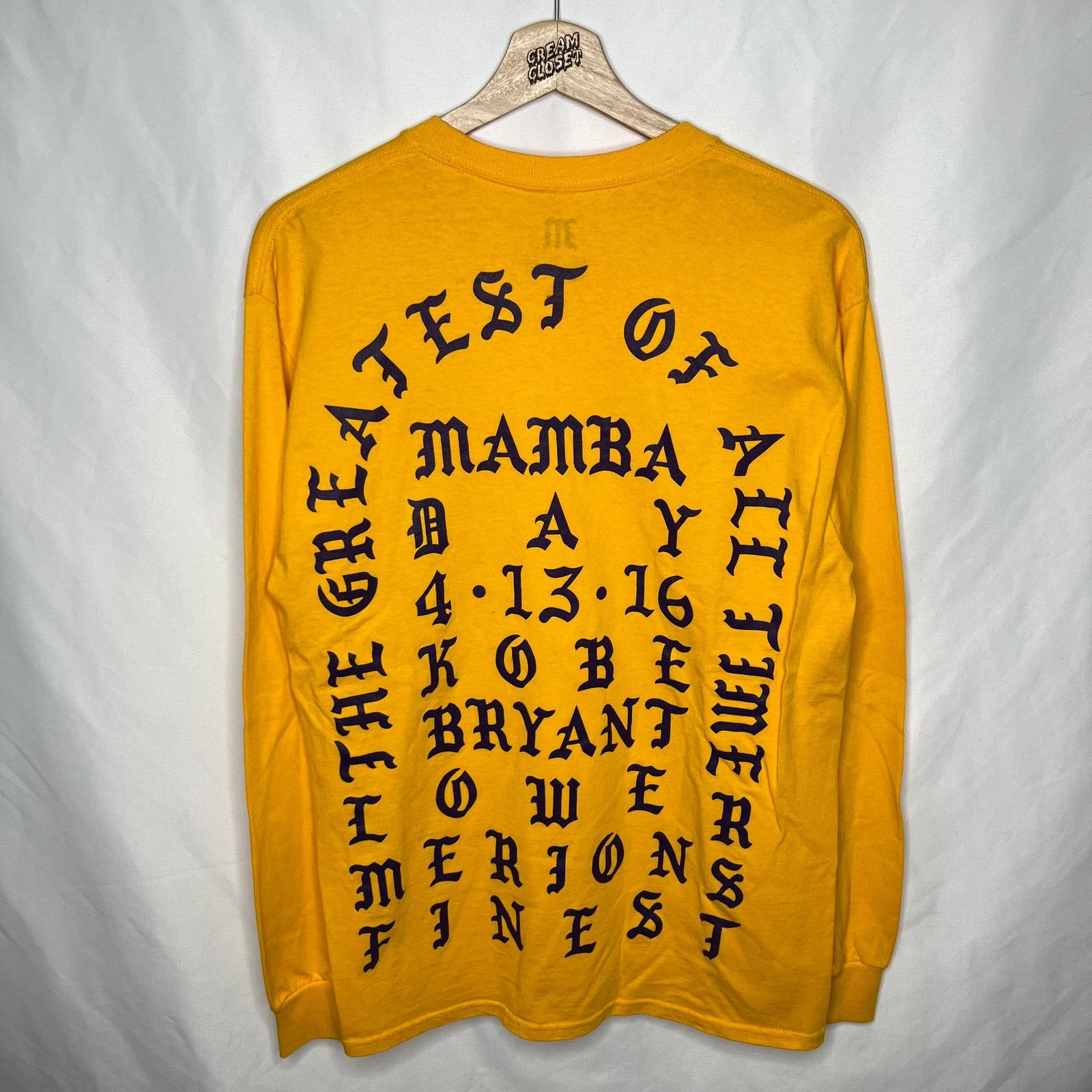 Kanye West Yeezy I Feel like Kobe Mamba Day Life of Pablo Tour Merch ...