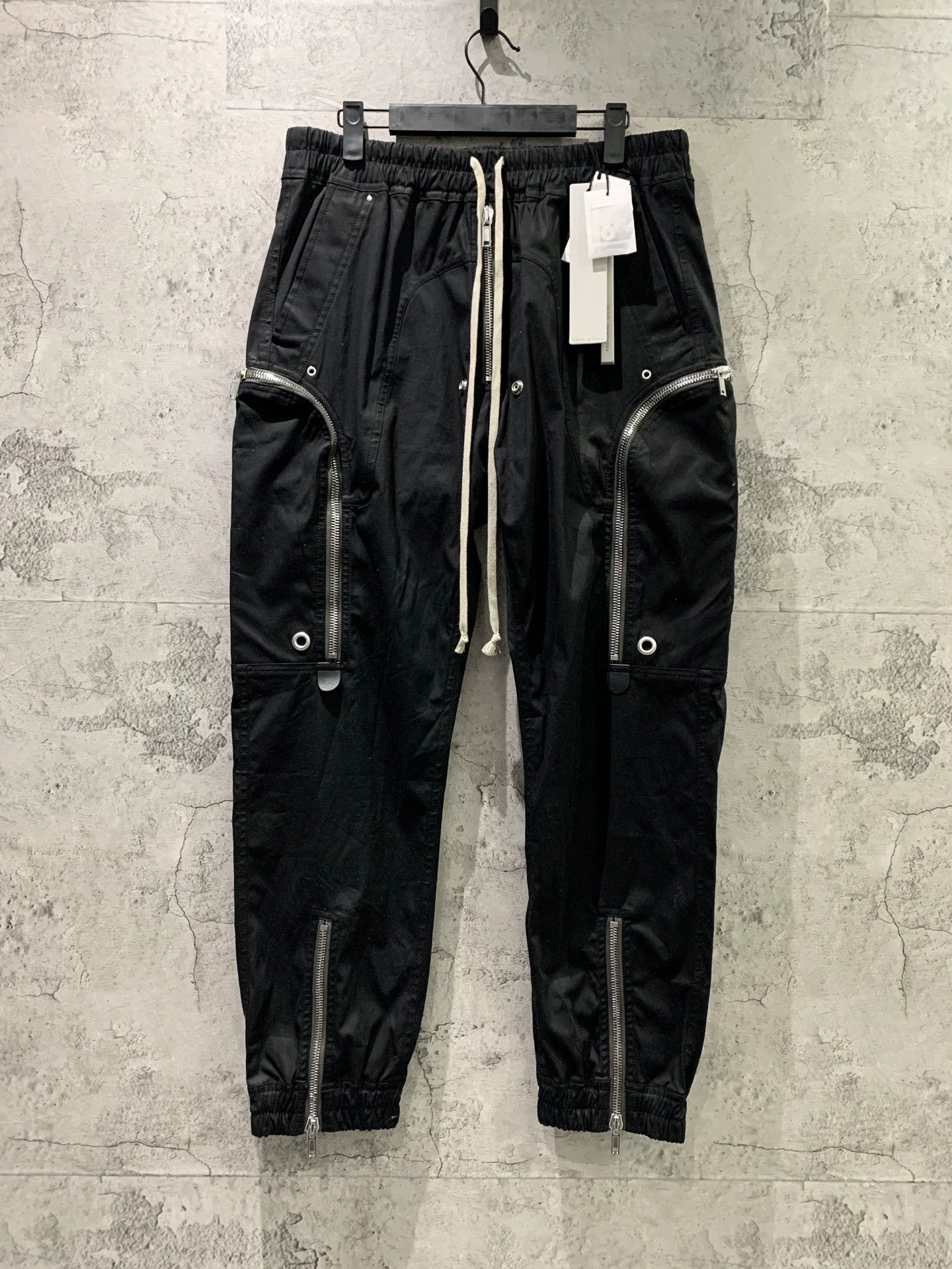 Rick Owens Rick owens five-zipper cannonball pants - -DMC | Grailed