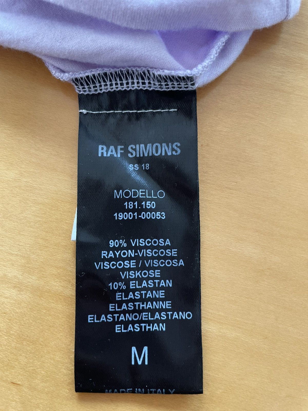 Raf Simons 18ss turtleneck sweater with letter R | Grailed