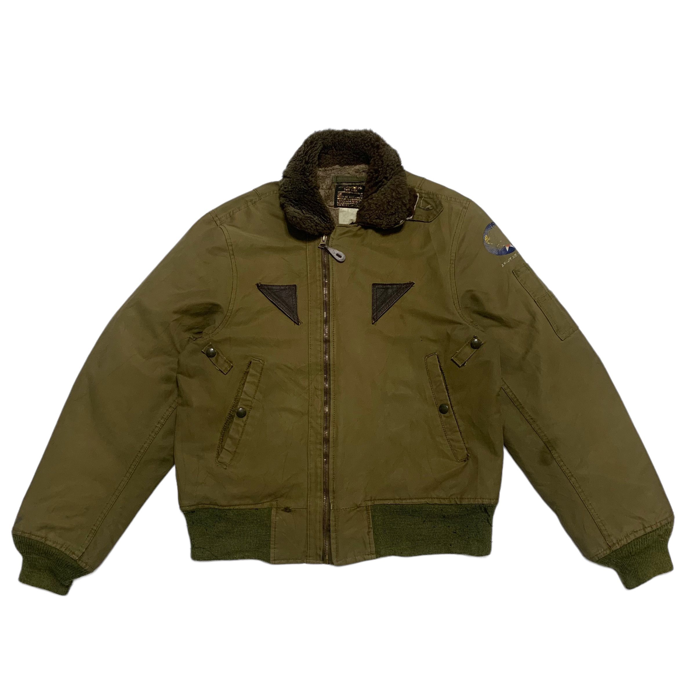 I. Spiewak And Sons Vintage 80s I Spiewak & Sons Type B-15A Bomber ...