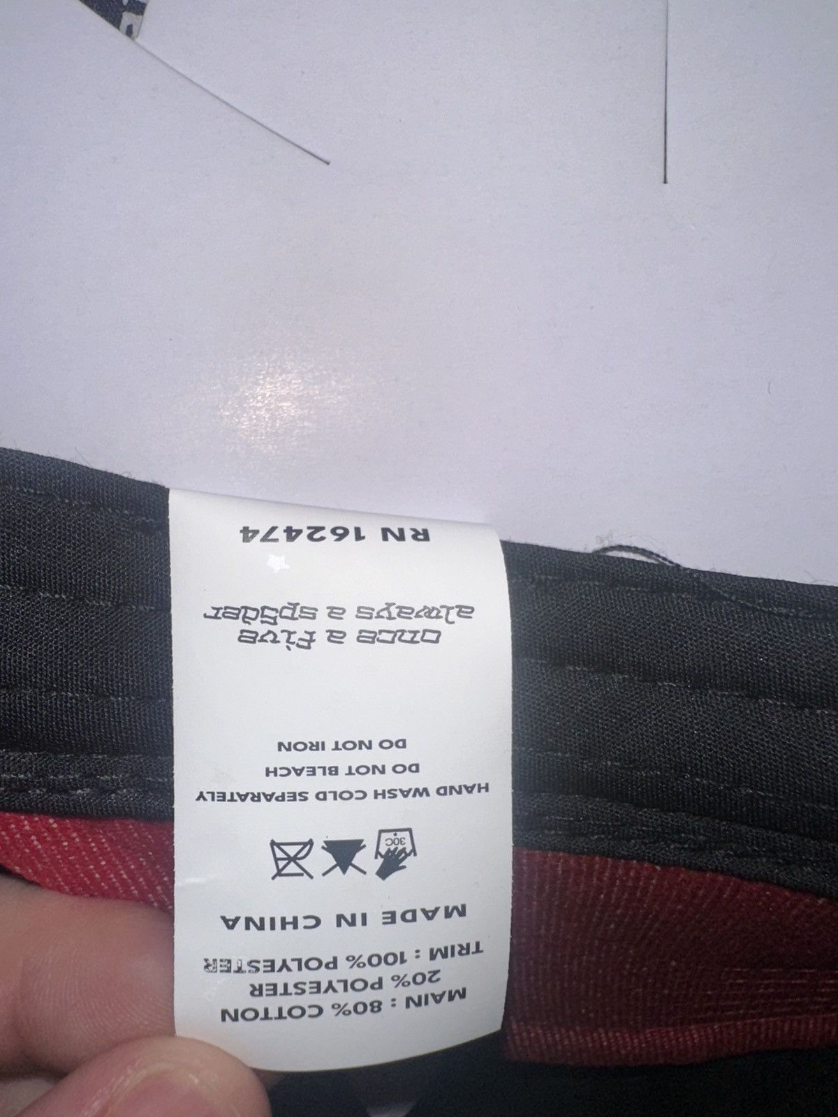 Spider Worldwide Sp5der Denim OG Web V2 Trucker ‘Red’ | Grailed