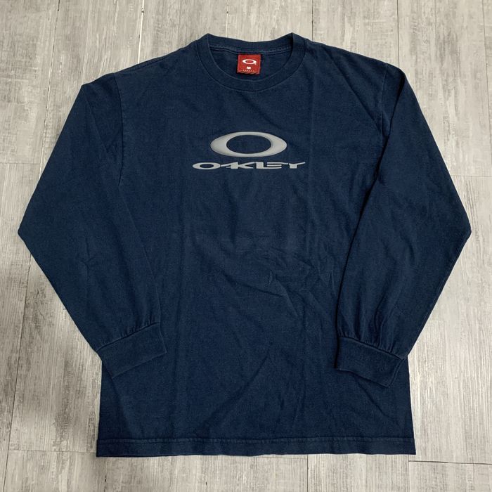 Vintage Oakley Software Iconic Logo Longsleeve Shirt | Grailed