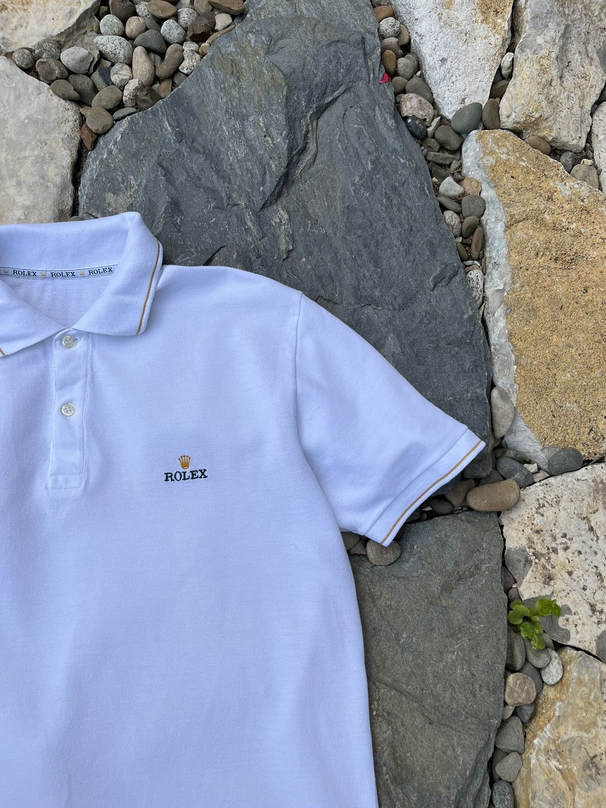 Vintage Vintage OG Rolex polo t-shirt tee luxury italy crown watch ...