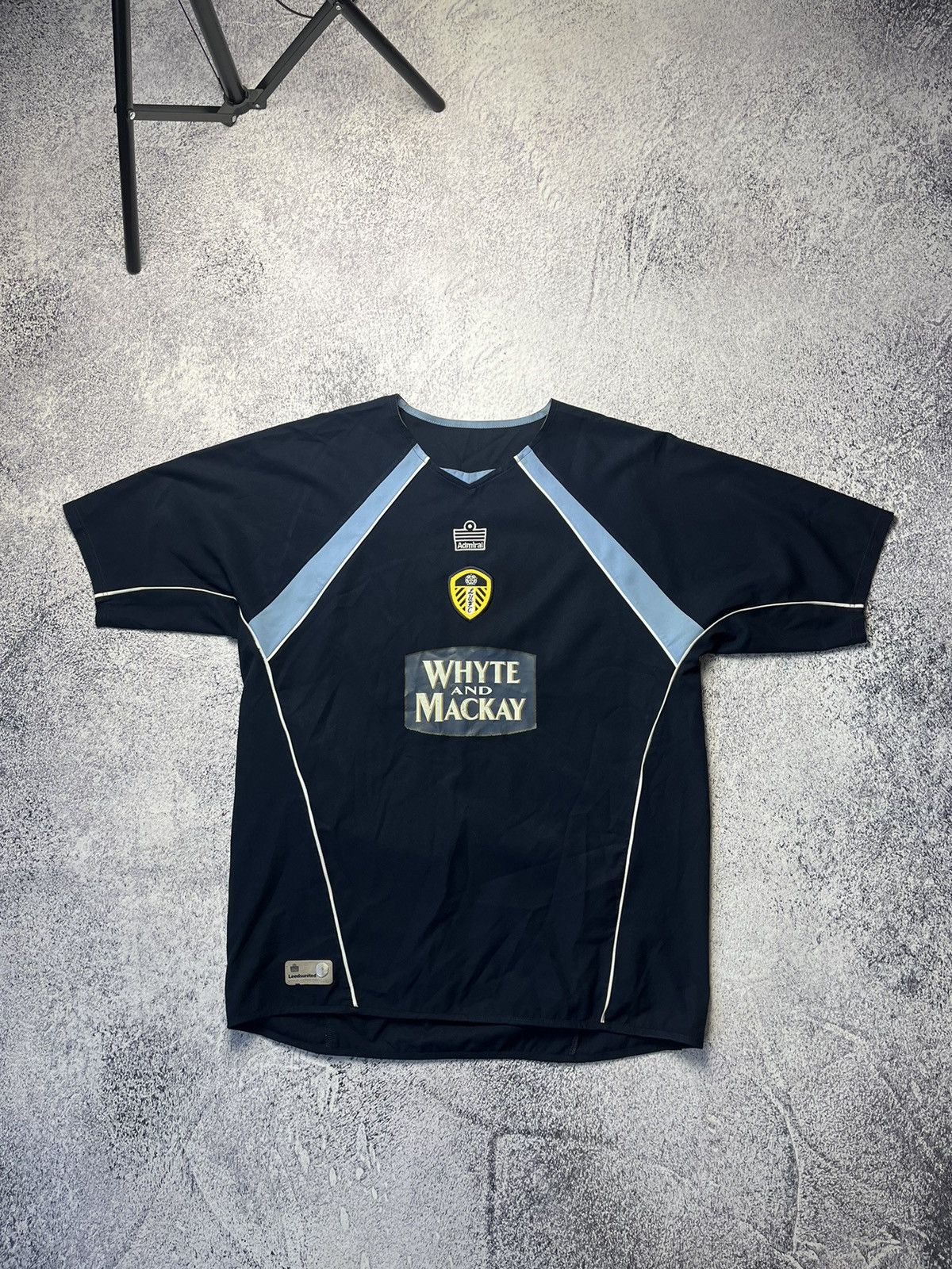 Vintage LEEDS UNITED 2005 AWAY FOOTBALL SHIRT SOCCER JERSEY ADMIRAL ...
