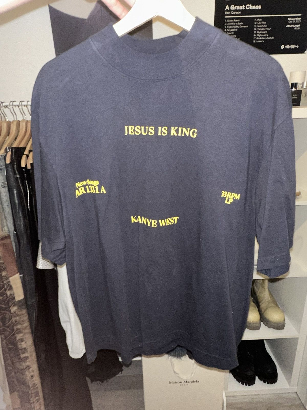 Kanye West × Yeezy Season Jesus is king t shirt | Grailed