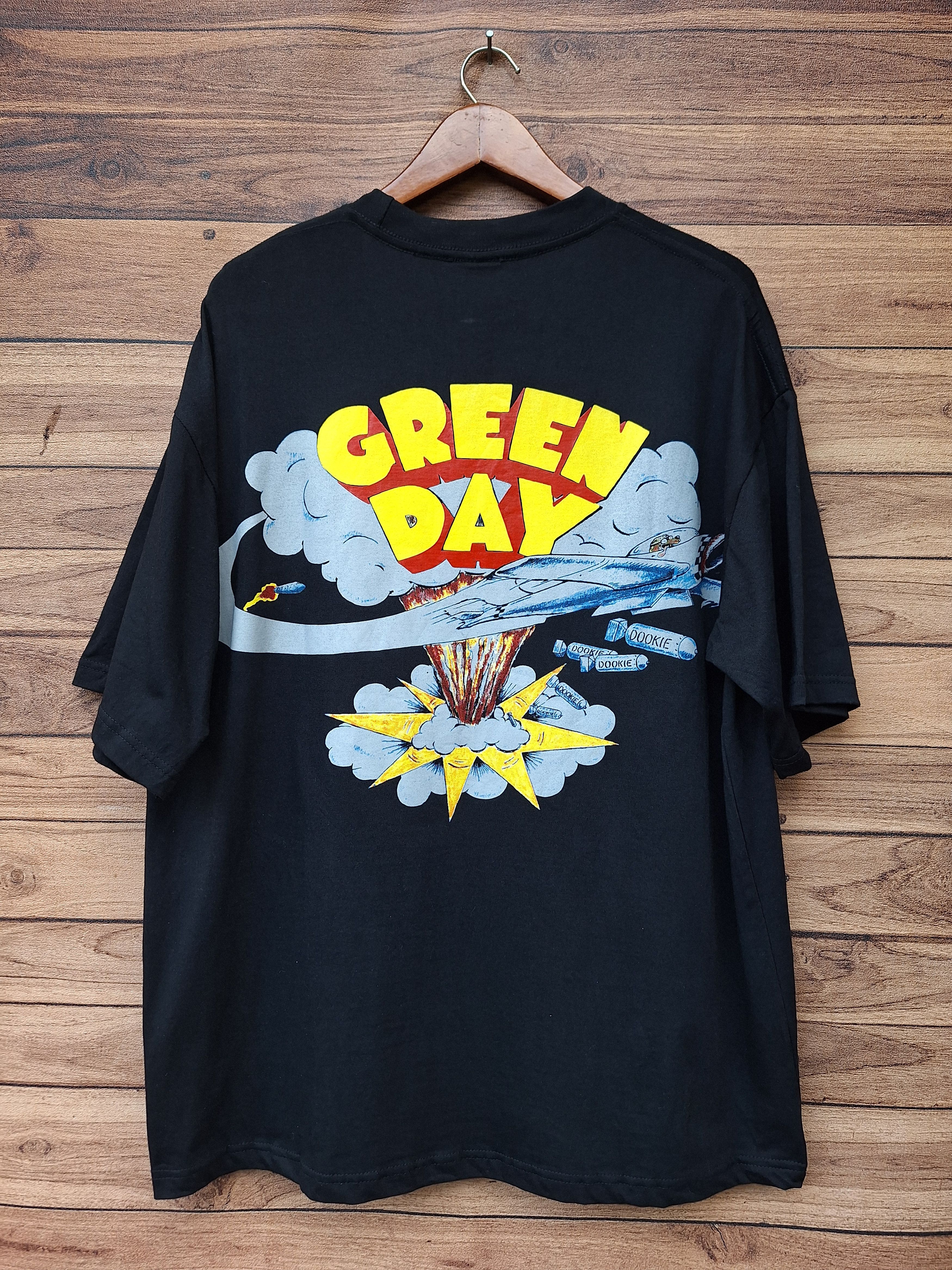 Vintage 🔥RARE🔥 Green day dookie album punk rock metal boot tee | Grailed