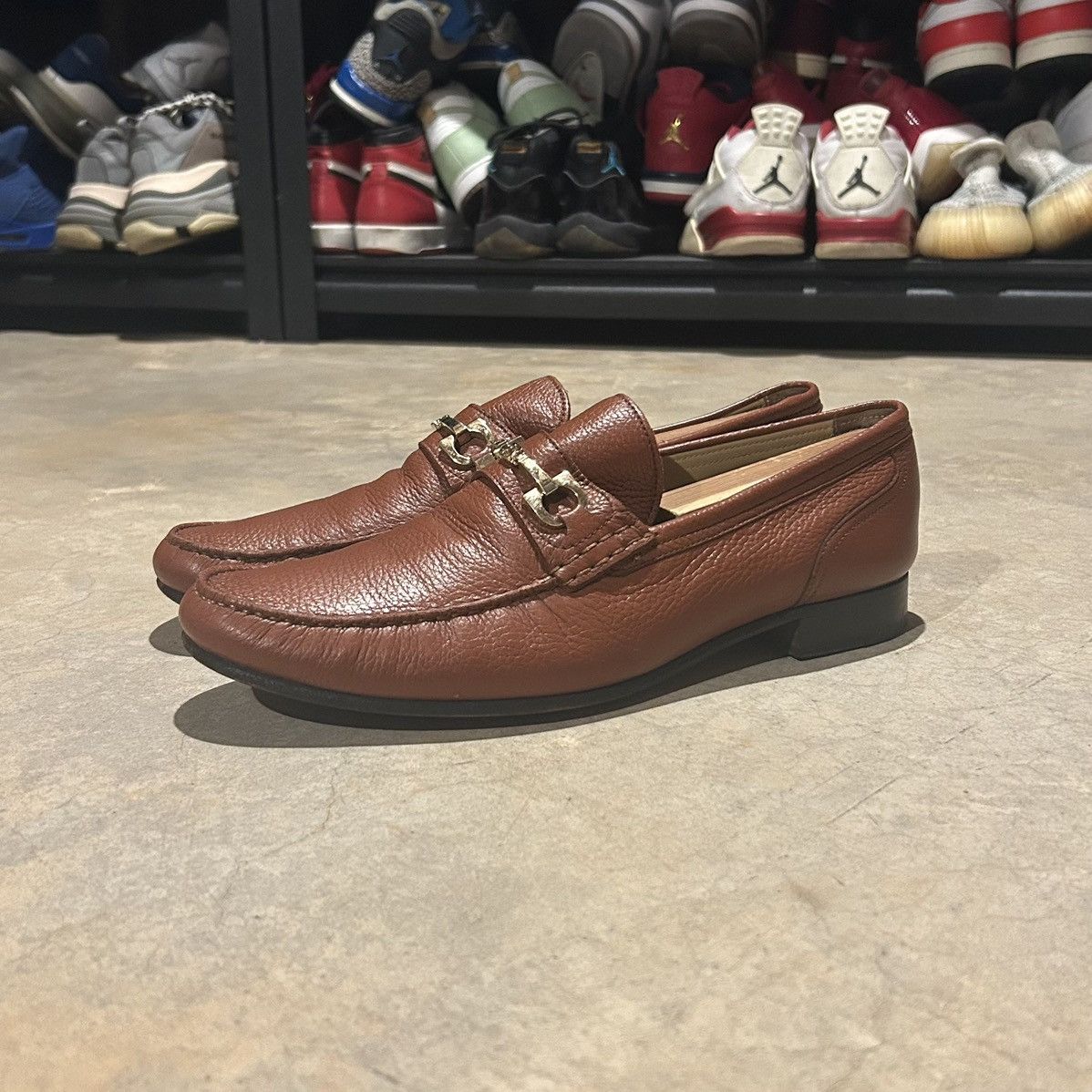 Bally × Designer Bally Horsebit Calf Leather Dress Loafers US 10.5 ...