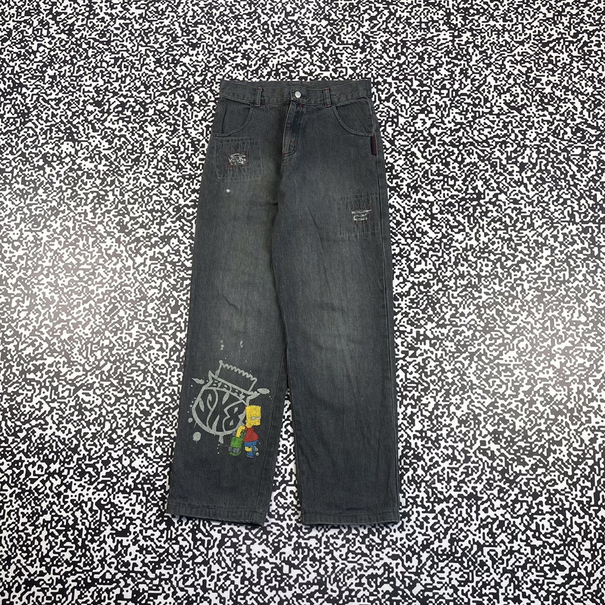 Streetwear × The Simpsons × Vintage Vintage Y2K SIMPSONS Bart Skate SK8 ...