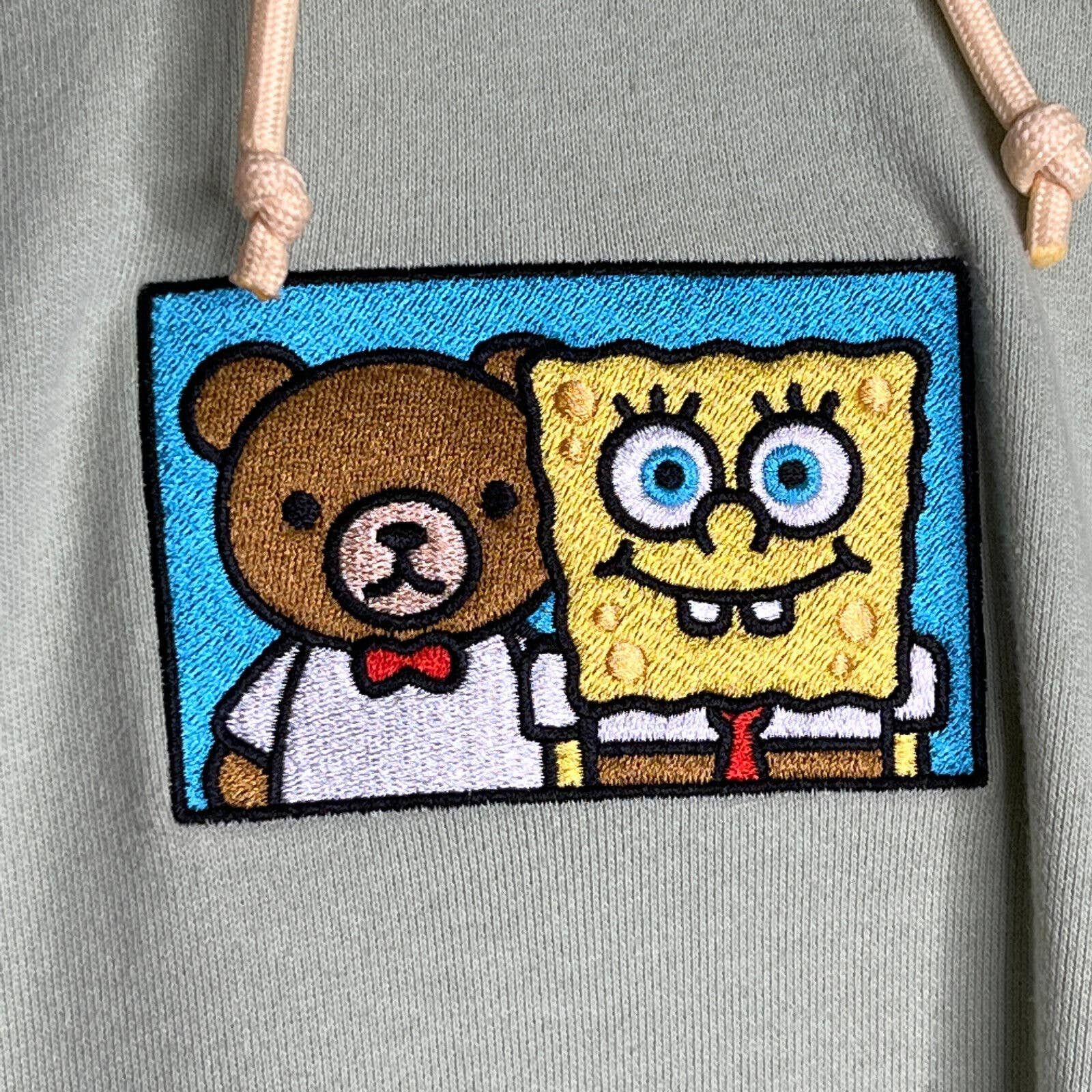 Teddy Fresh NWT Teddy Fresh x SpongeBob Colorblock Hoodie 2020 LIMITED ...