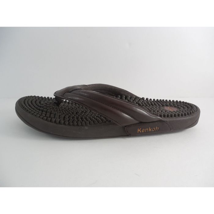 Custom Kenkoh Massage Sandals Men Sz 12 Flip Flop Comfort Sole | Grailed
