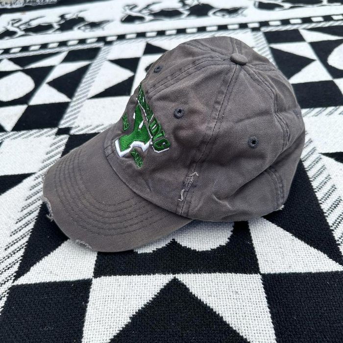 Designer Distressed Vintage Yuengling Cap Gray | Grailed