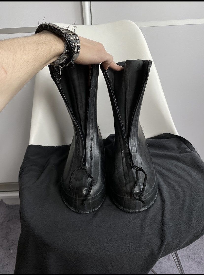 Vintage Raf Simons Style Vintage 80s Combat Waterproof Boots | Grailed