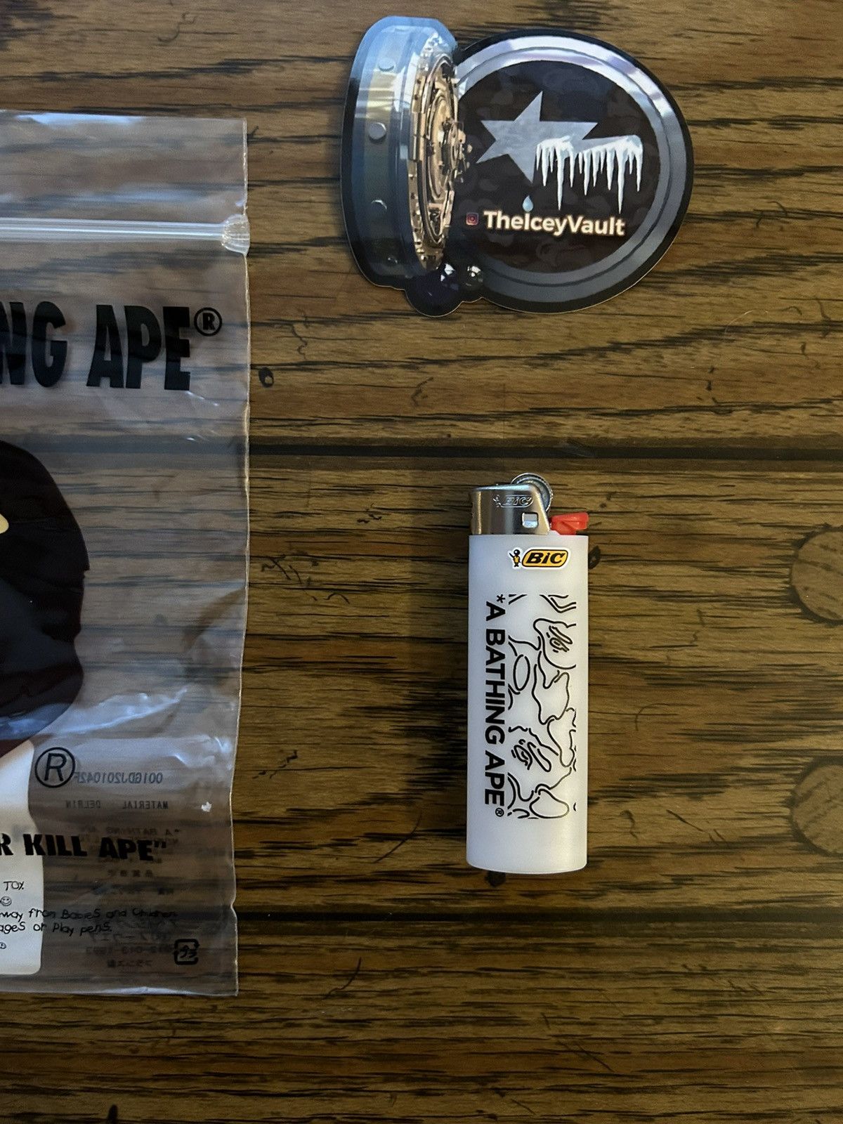 Bape Bape White Camo Lighter | Grailed