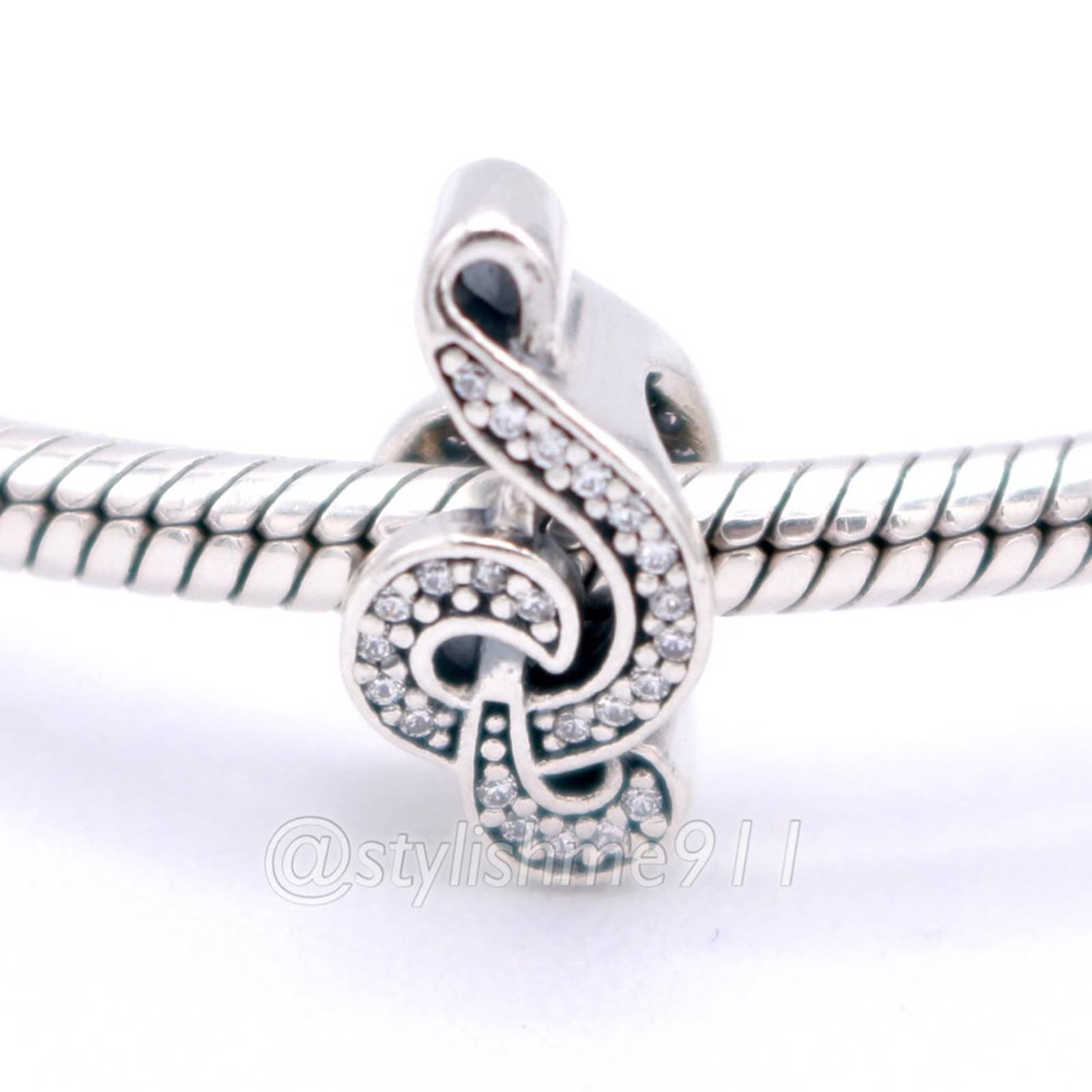 pandora Authentic PANDORA Sweet Music Treble Clef Charm | Grailed