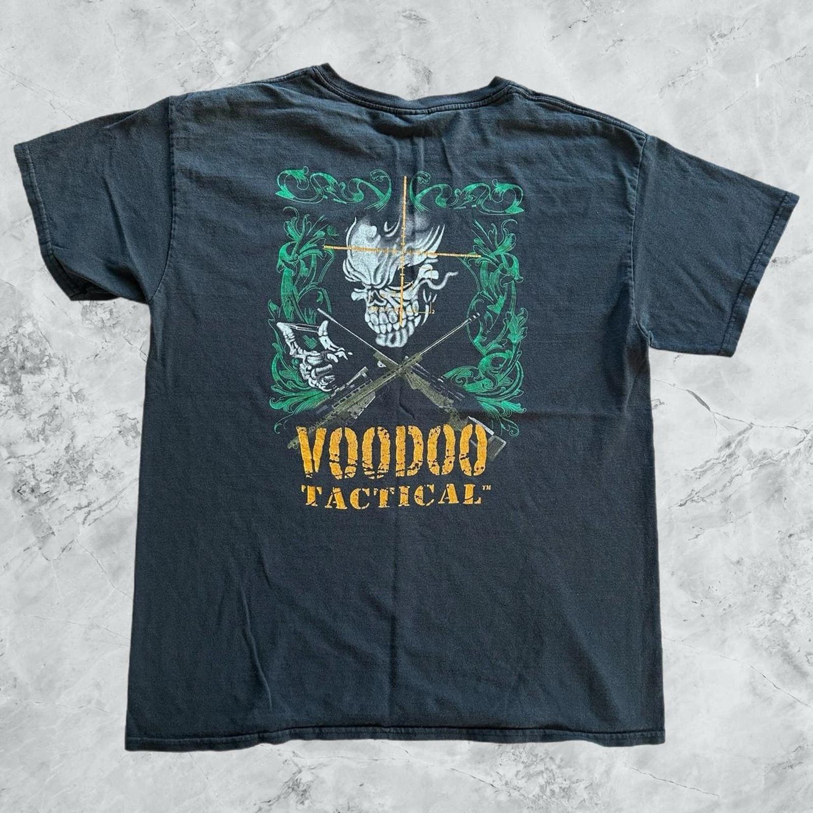 Vintage × Voodoo Tactical Vintage mens voodoo tactical graphic t shirt ...