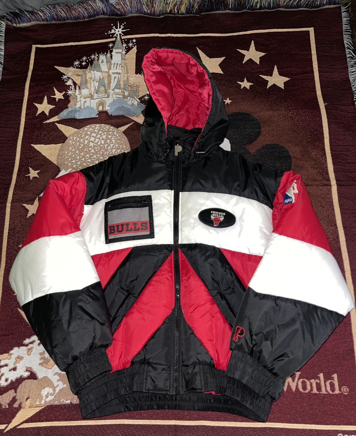 NBA × Pro Player × Vintage Vintage 90s NBA Chicago Bulls Pro Player ...