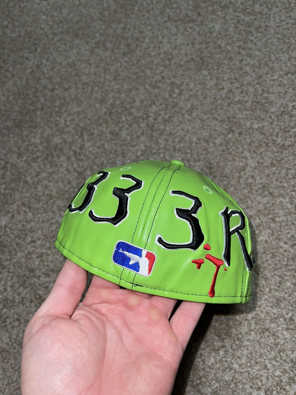 murd333r.fm Murder FM Monster Fitted Hat | Grailed