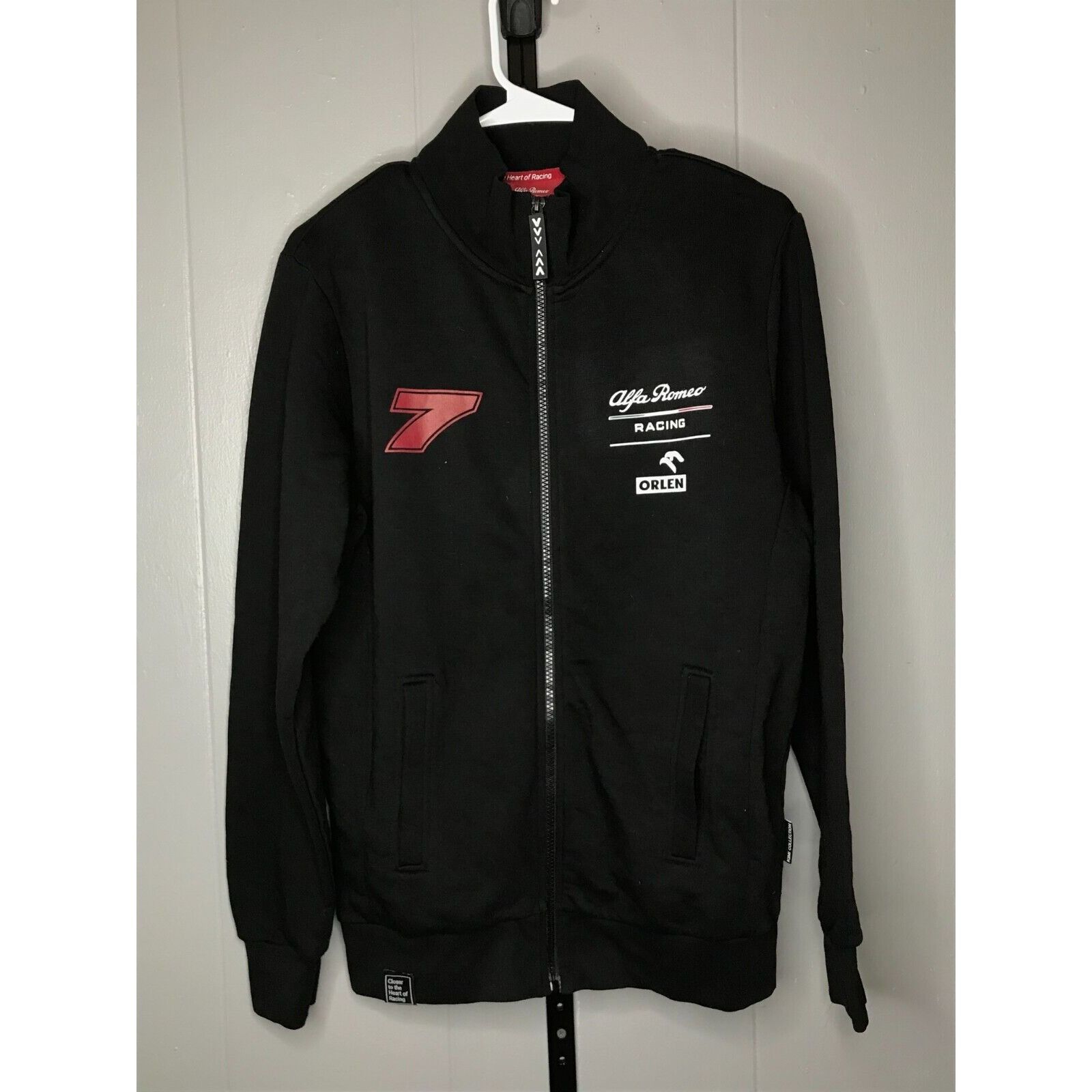 Streetwear F1 Alfa Romeo Racing jacket F1 Fleece Racing Kimi Collection ...