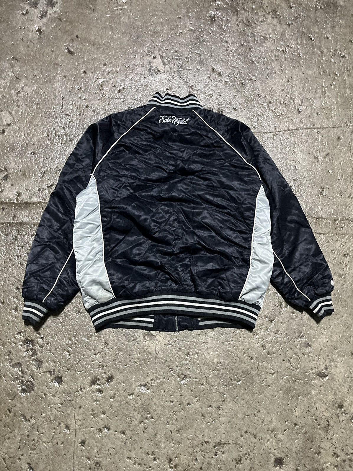 Ecko Unltd. × Jnco × Vintage Crazy Vintage Y2K Ecko UNLTD Bomber Jacket Hip-Hop Skater | Grailed