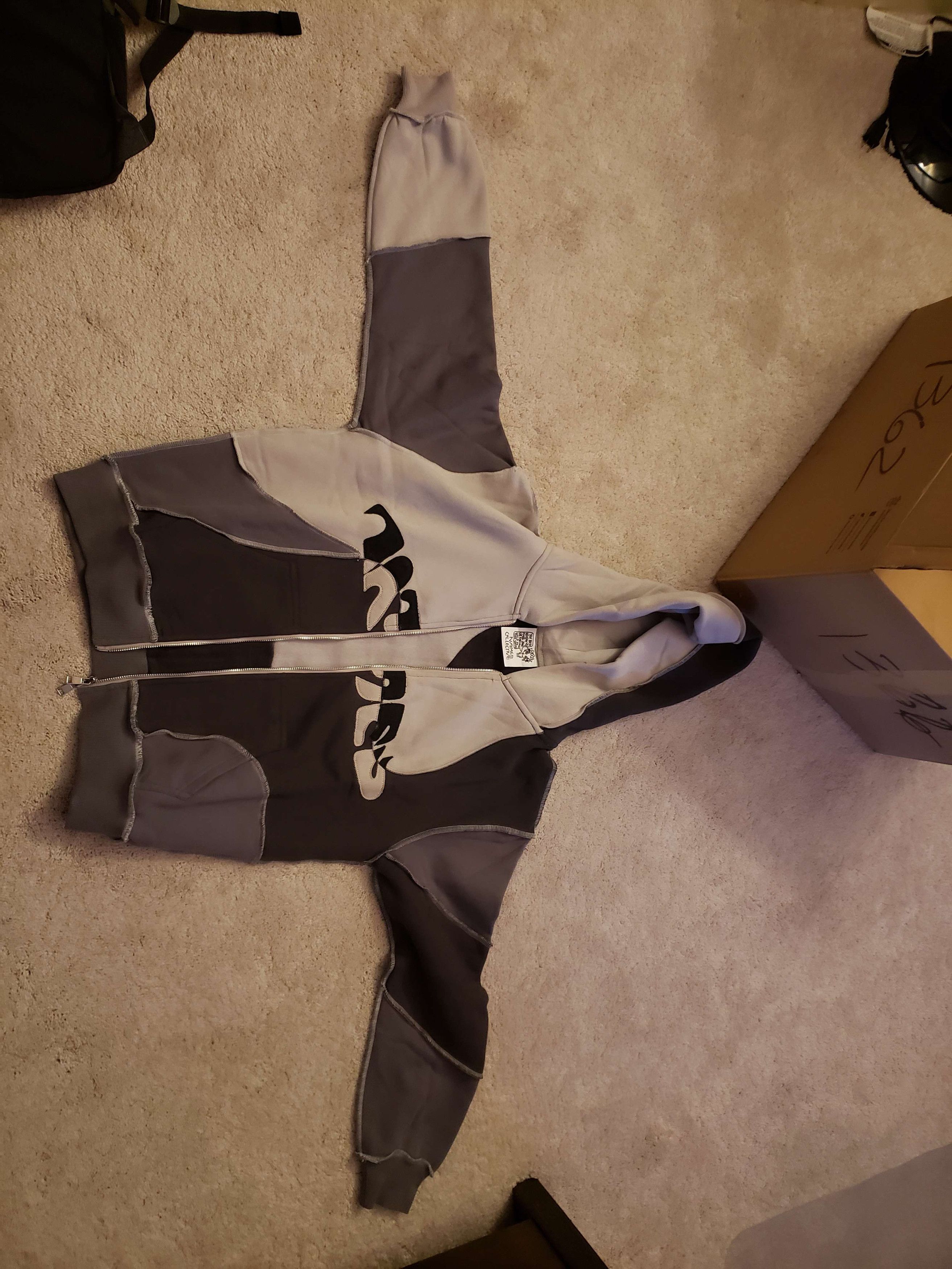 Streetwear NAMED Collective TECTONIC Zip Hoodie (Night) | Grailed