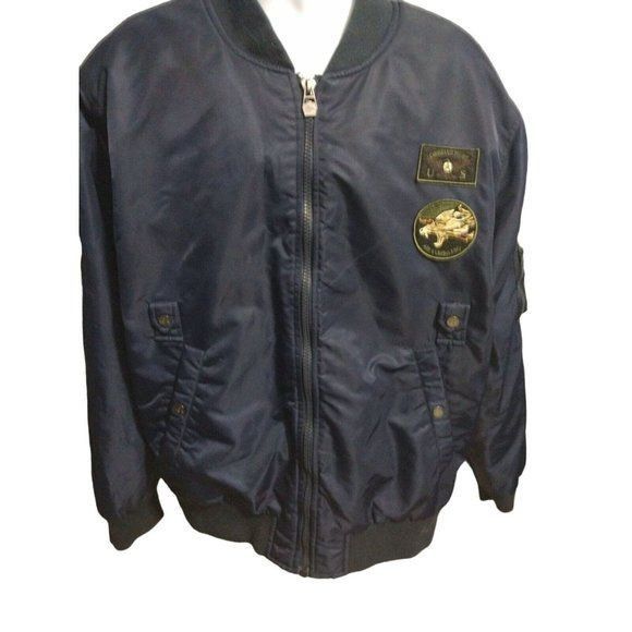 Streetwear LEONINE MEN'S BLUE FLIGHT JACKET 4X WATER Proof | Grailed