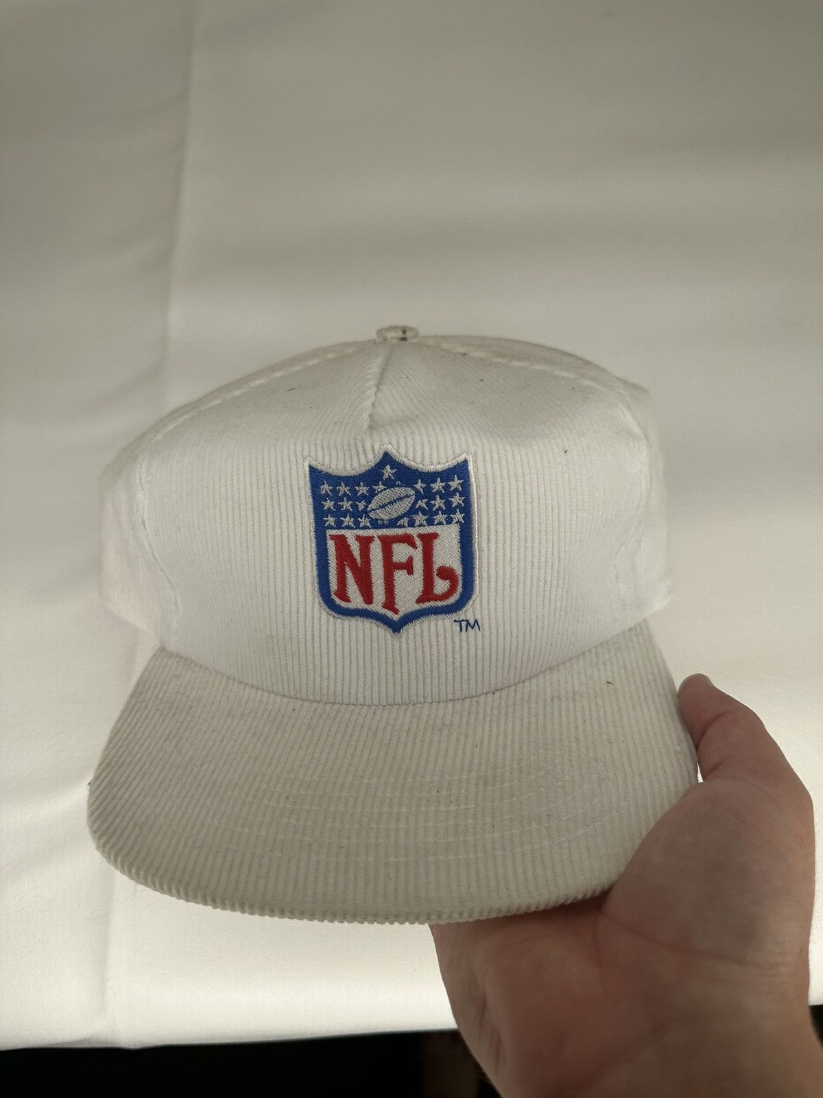 NFL × Streetwear × Vintage VINTAGE 90s NFL CORDUROY SNAPBACK HAT ...