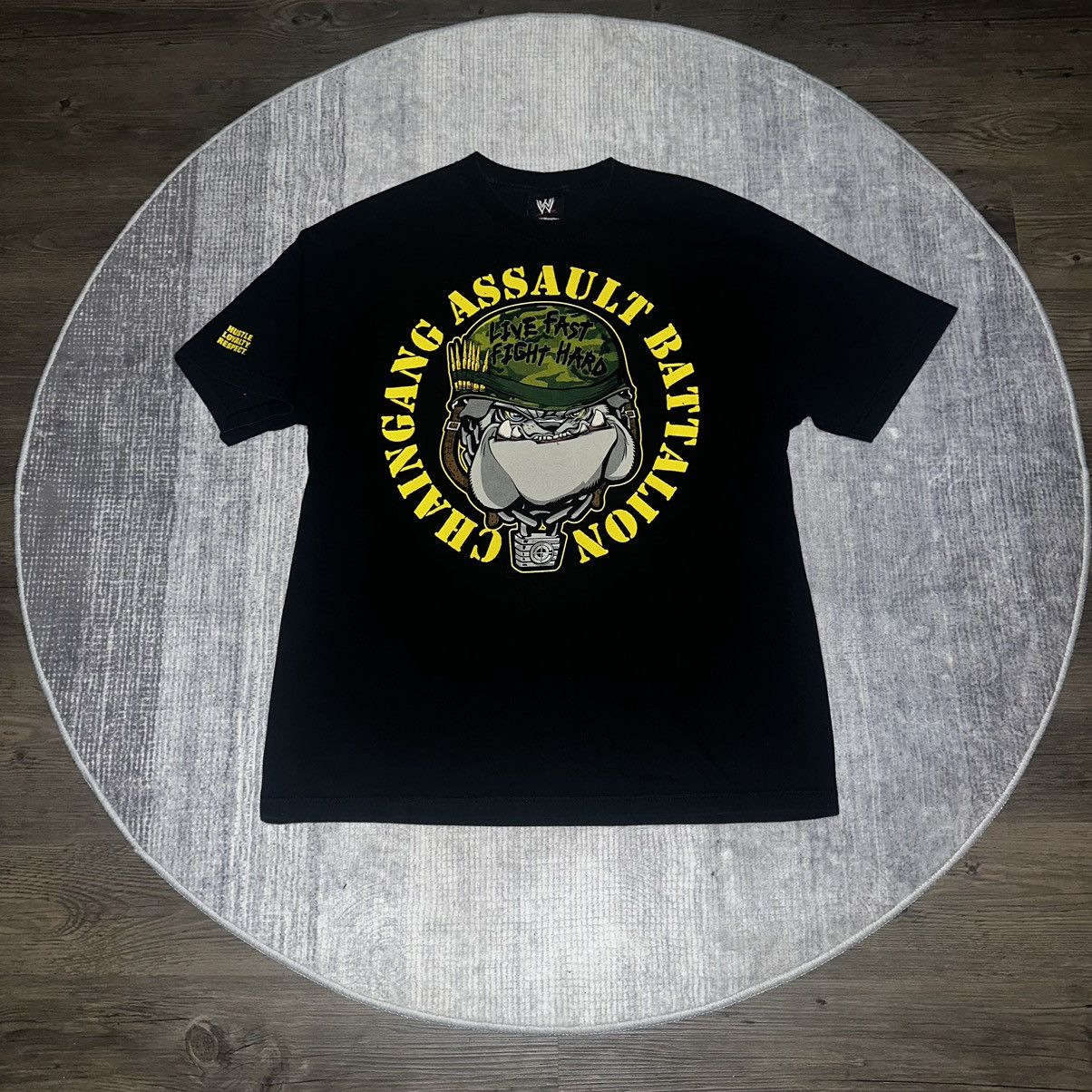 Rare × Streetwear × Wwe Chain gang assault battalion John cena | Grailed