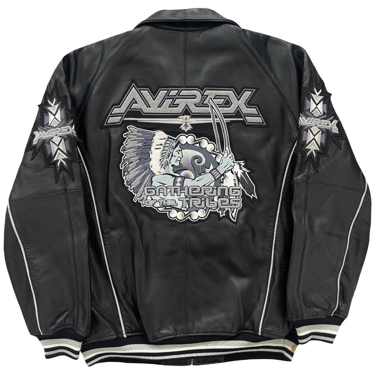 Avirex Avirex Leather Varsity Jacket | Grailed