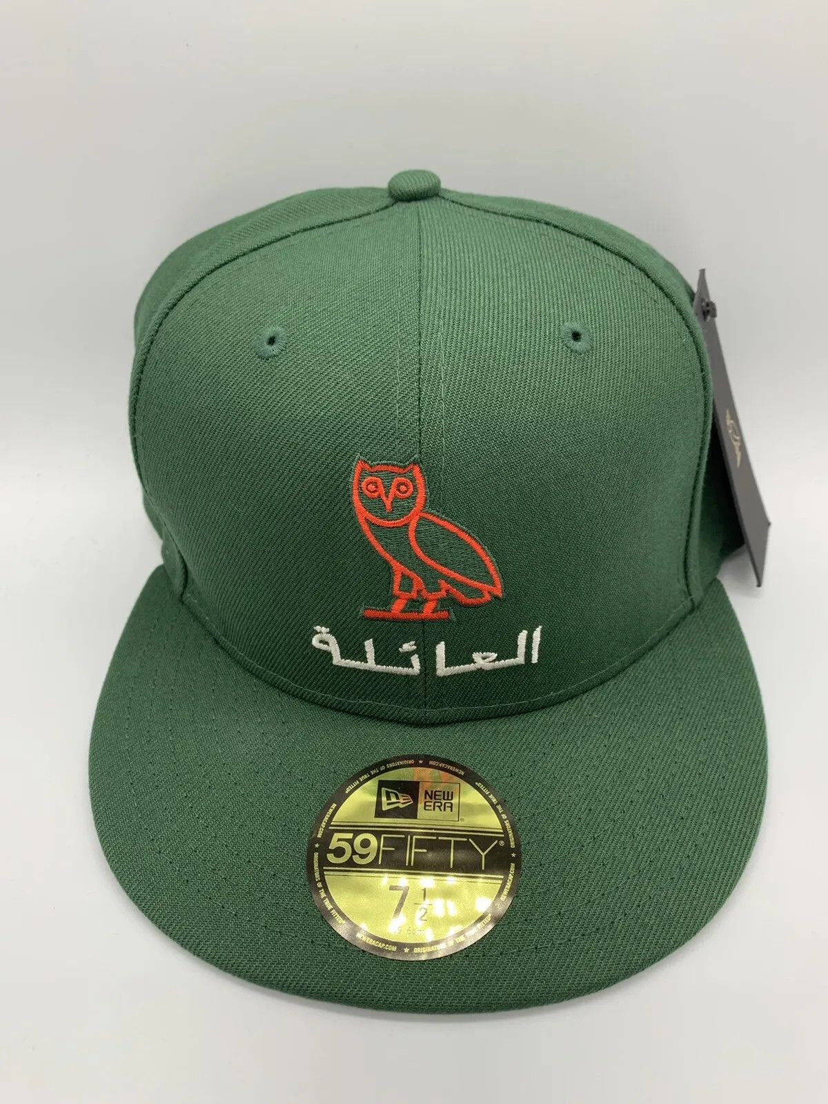 New Era × Octobers Very Own OVO Octobers Very Own Arabic Owl 7 1/2 Hat ...