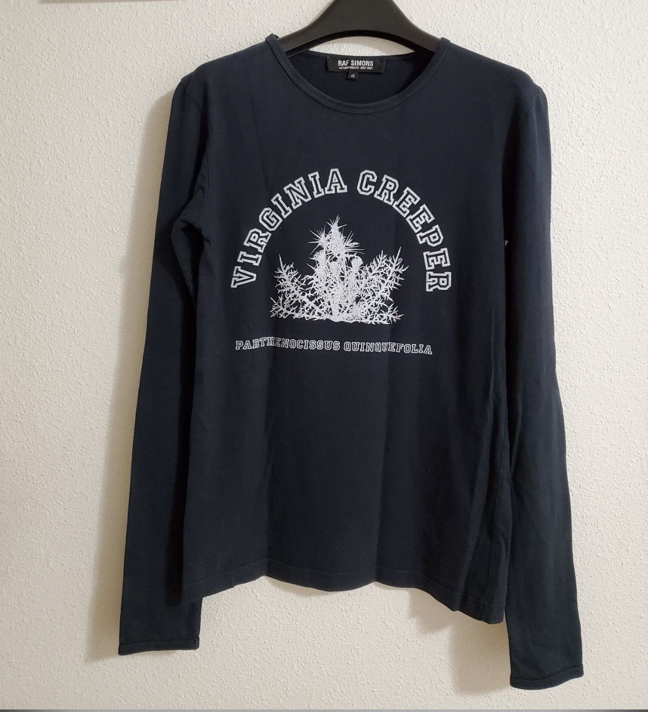 Raf Simons "Virginia Creeper" 2002/03 Long Sleeve | Grailed