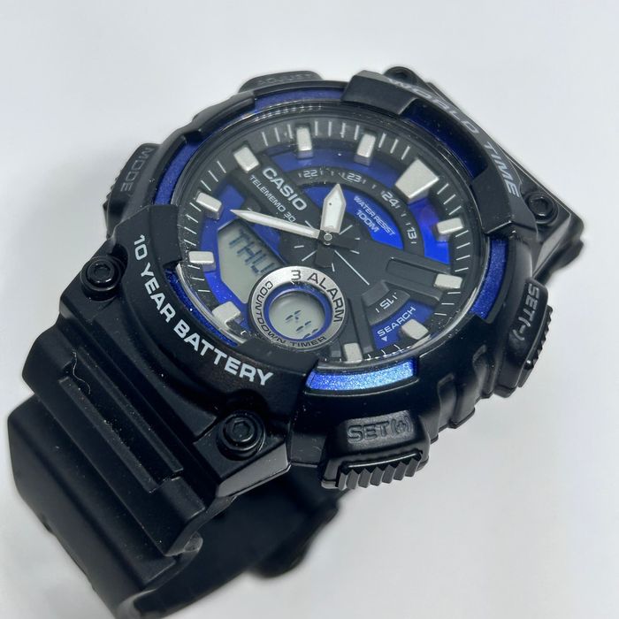 Casio Casio Telememo 30 AEQ-110 Water Resistant Stainless Watch | Grailed