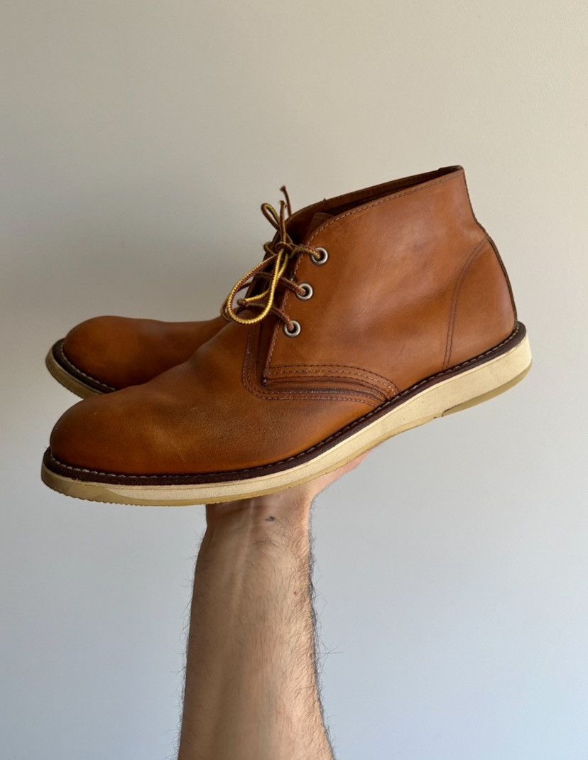 Made In Usa × Red Wing × Vintage Red wing 3140 chukka 11.5us | Grailed