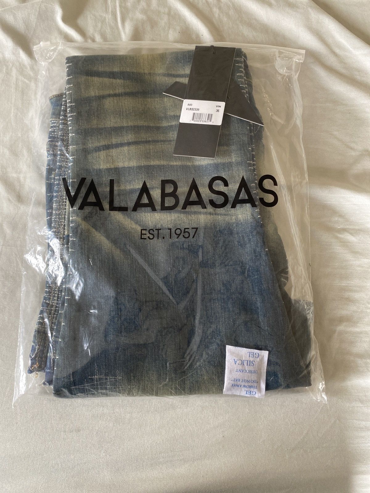 Valabasas Stacked flare denim home Of the original stacked jeans | Grailed