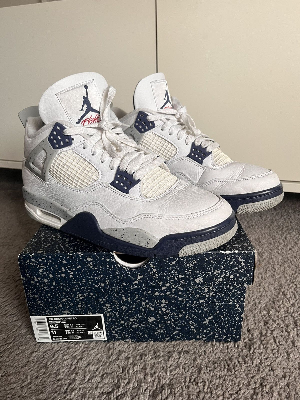 Jordan Brand Air Jordan 4 Midnight Navy | Grailed