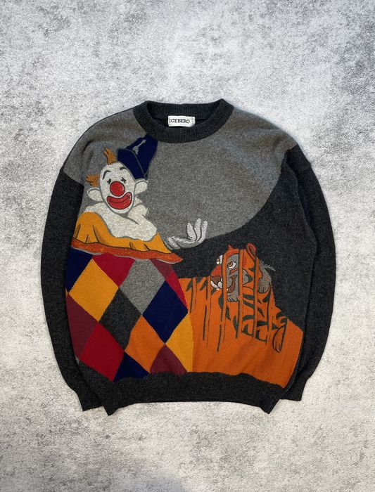 Iceberg Vintage Iceberg Circus Wool Sweater | Grailed
