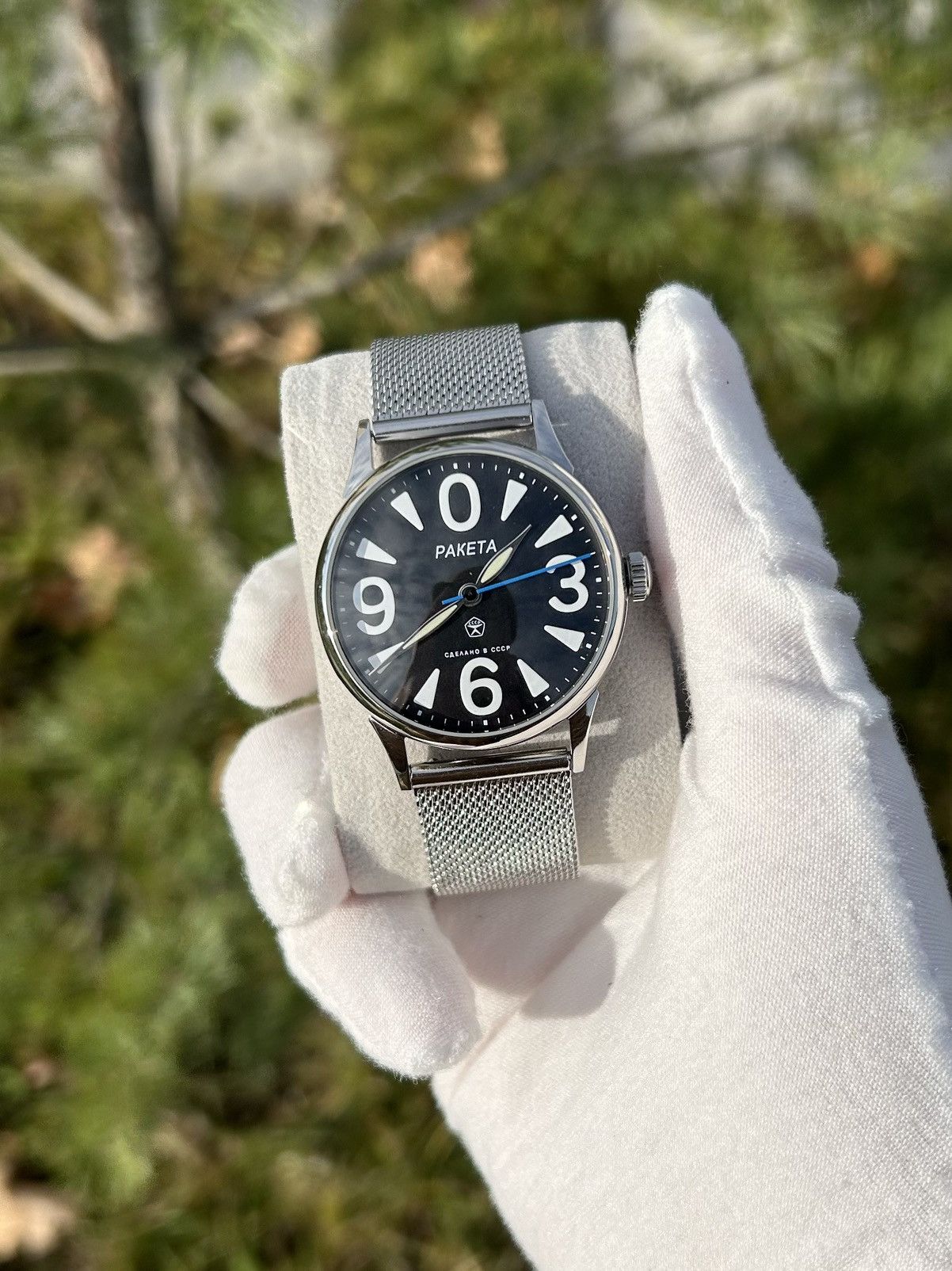 Vintage × Watch × Watches Vintage Watch Raketa Zero Soviet USSR ...