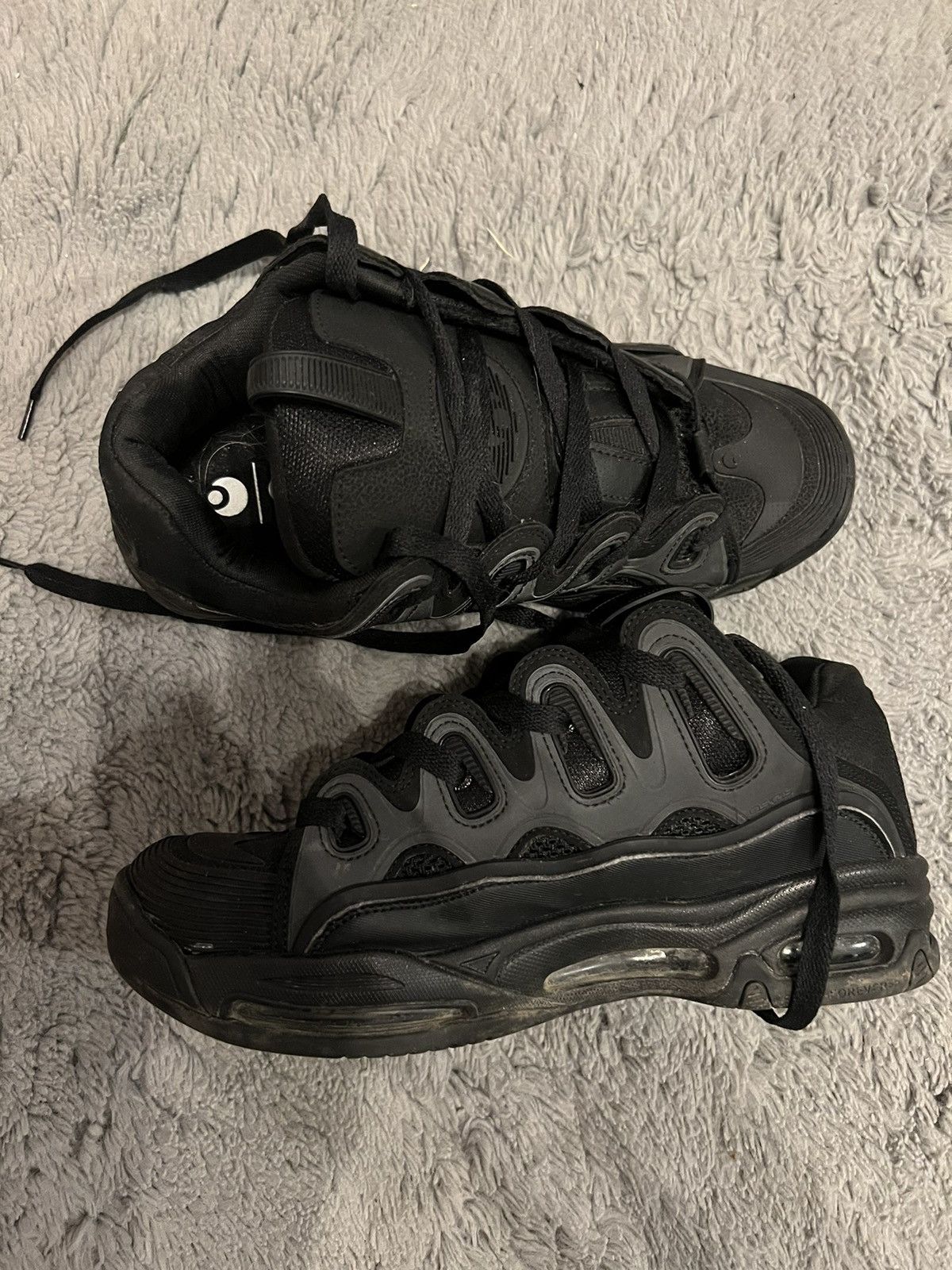 Osiris Osiris d3 2001 triple black | Grailed