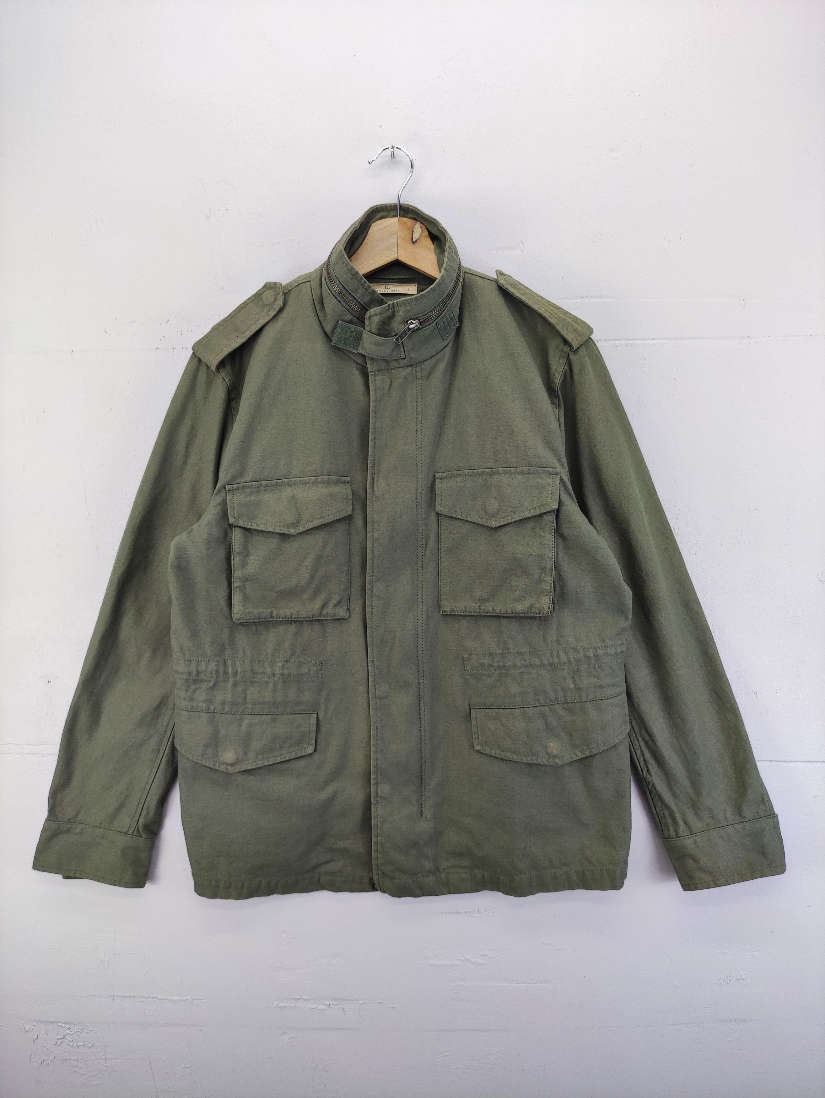 M 65 Field Jacket Vintage Global Work M 65 Jacket Zipper | Grailed