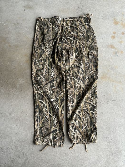 Vintage Crazy Realtree Banana Faded Baggy Cargo Hunting Pants | Grailed