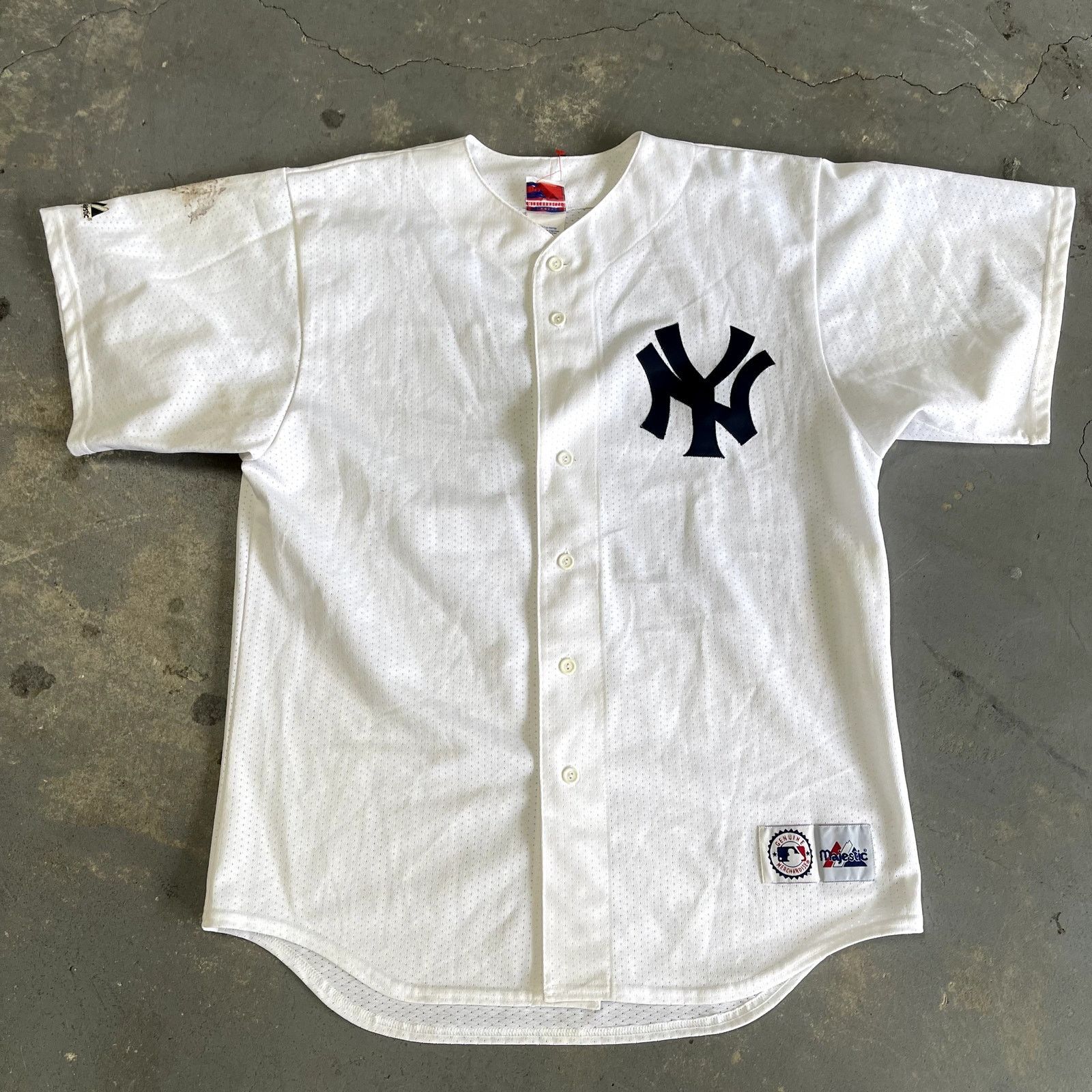 Majestic Majestic New York Yankees Number 2 MLB Jersey | Grailed