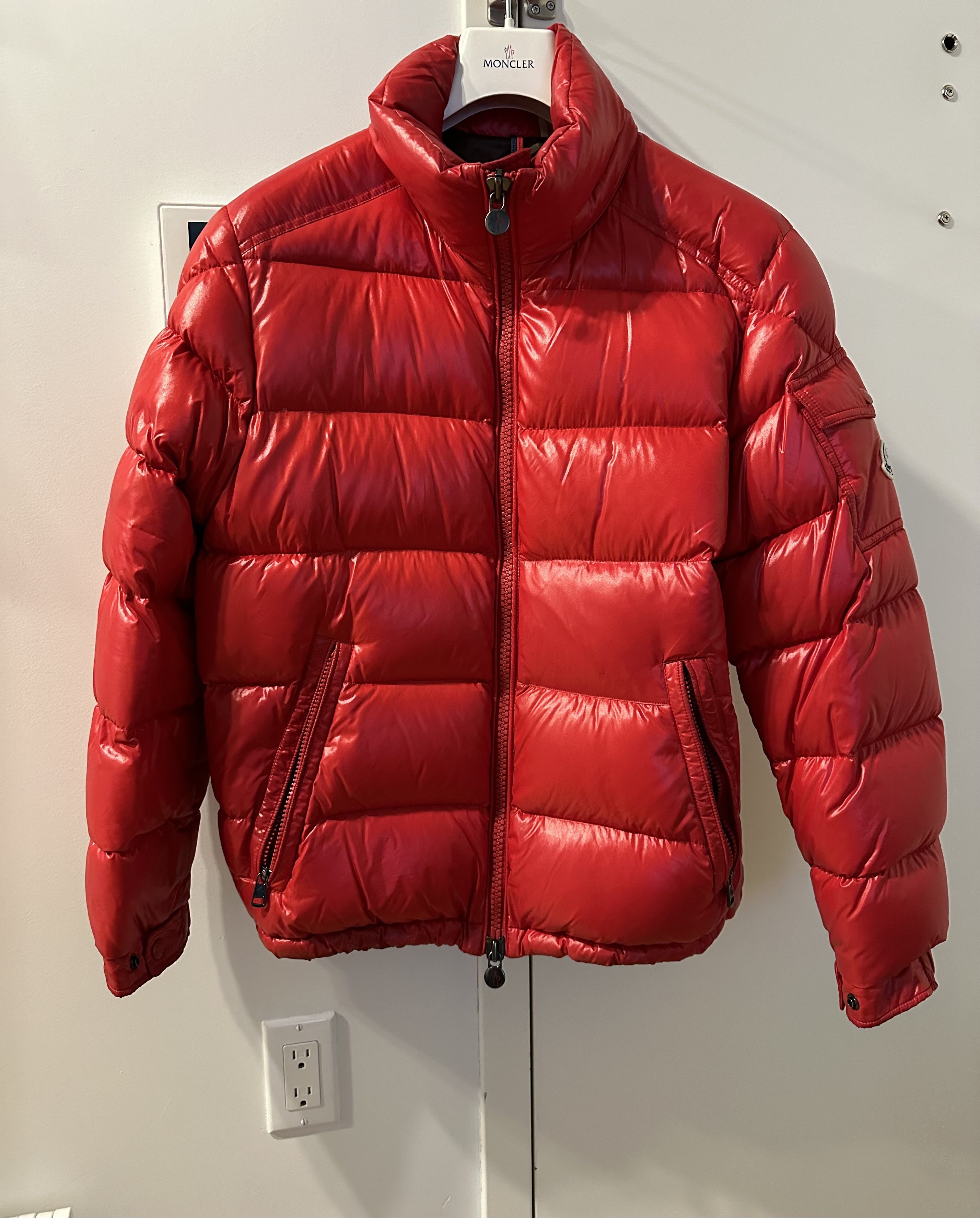 Moncler Moncler Red Maya Down Jacket | Grailed