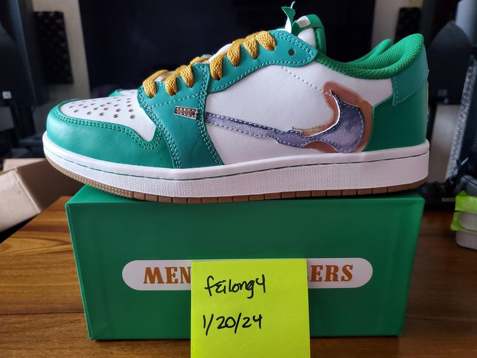 Other Cold Sins Menthol Killers (Jordan 1 Travis Scott inspired) | Grailed