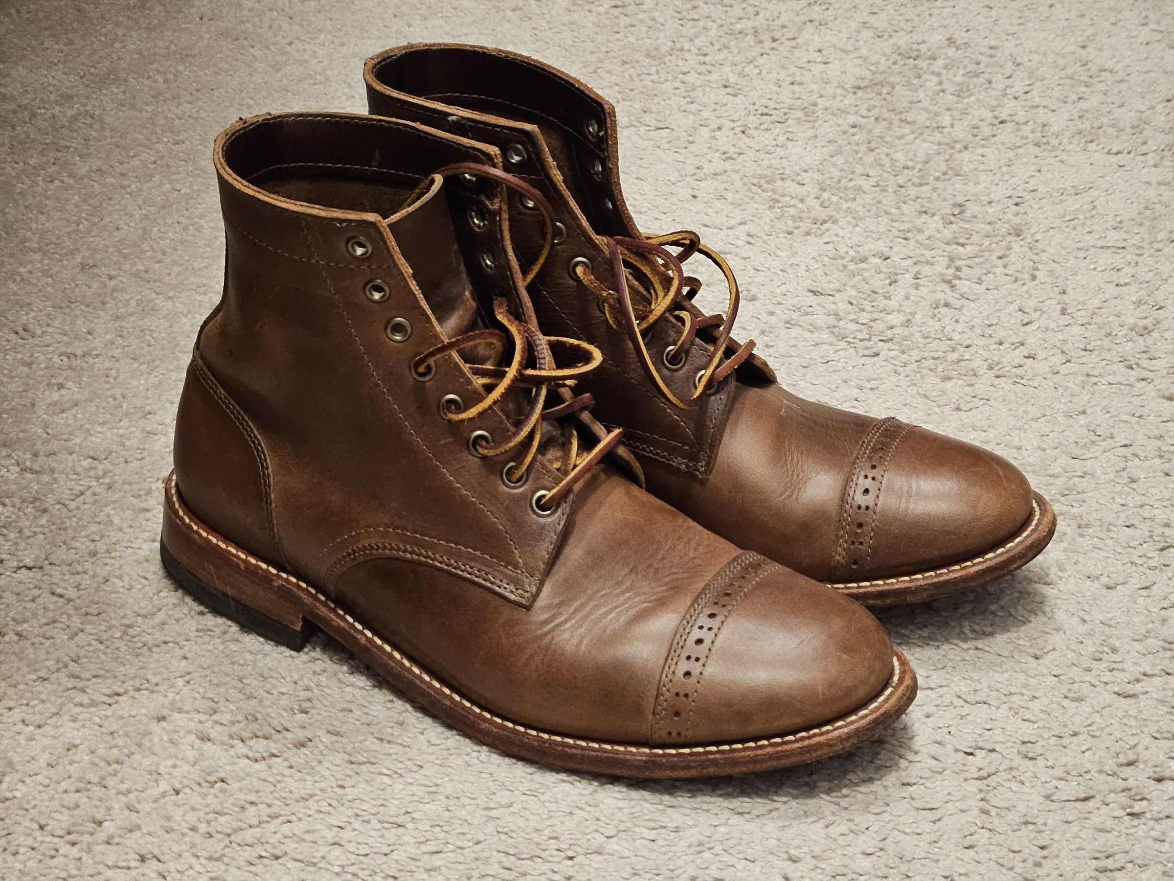 Oak Street Bootmakers Oak Street Bootmakers - Trench Boot - Natural ...