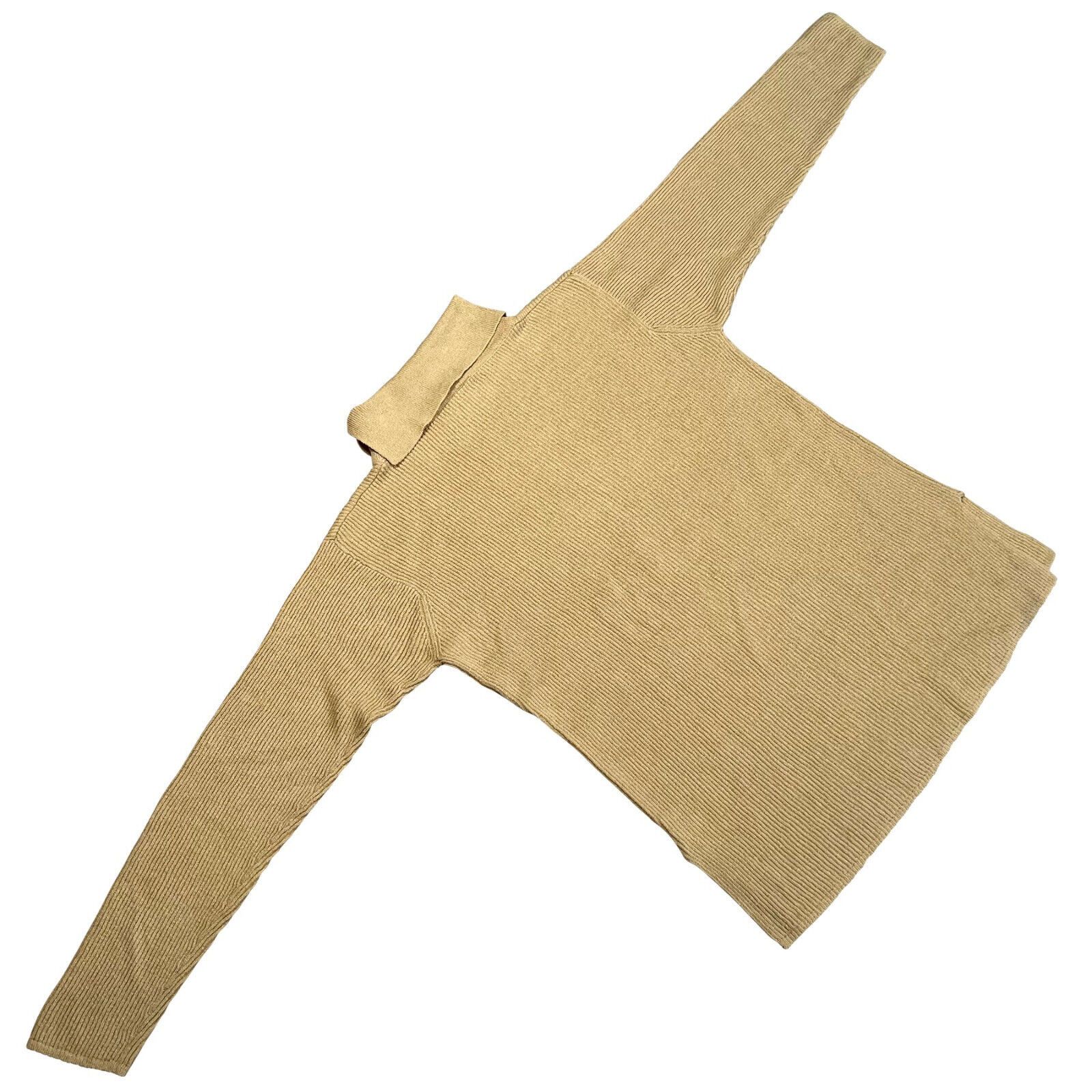 Vintage Marco Pecci (Germany) Rib Knit Mock Neck Sweater Canary | Grailed