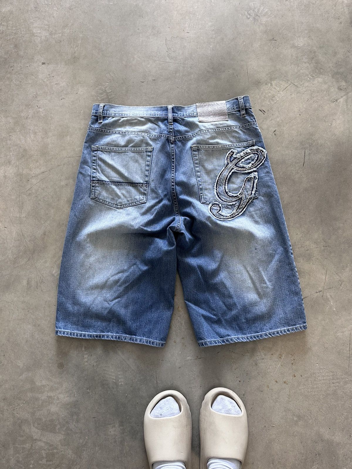 G Unit × Jnco × Vintage Crazy Vintage JNCO Style G Unit Shorts | Grailed