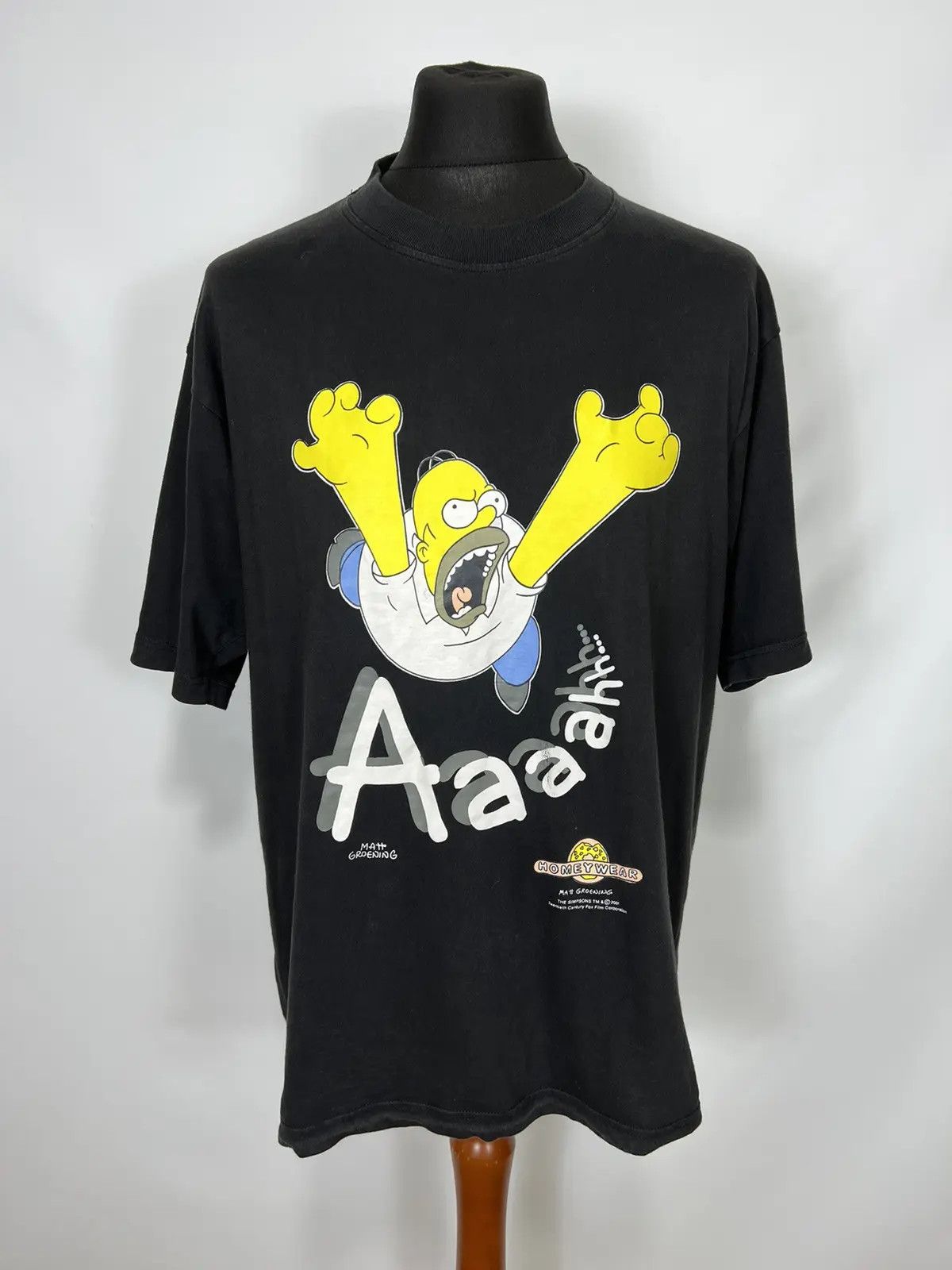 Band Tees × The Simpsons × Vintage The Simpsons 2001 vintage T-shirt ...