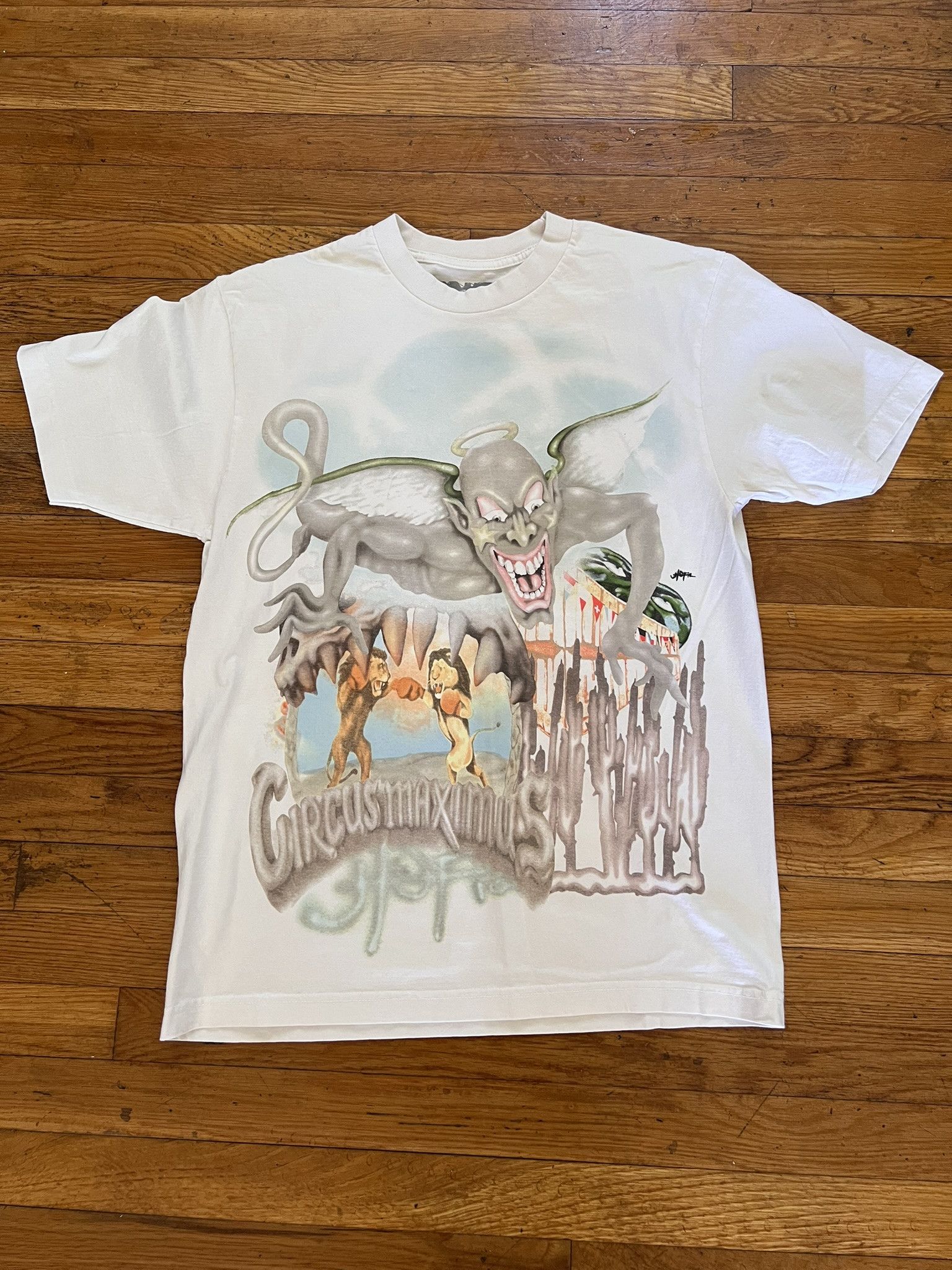 Travis Scott Travis Scott Circus Maximus Utopia 2024 World Tour Rap Tee | Grailed