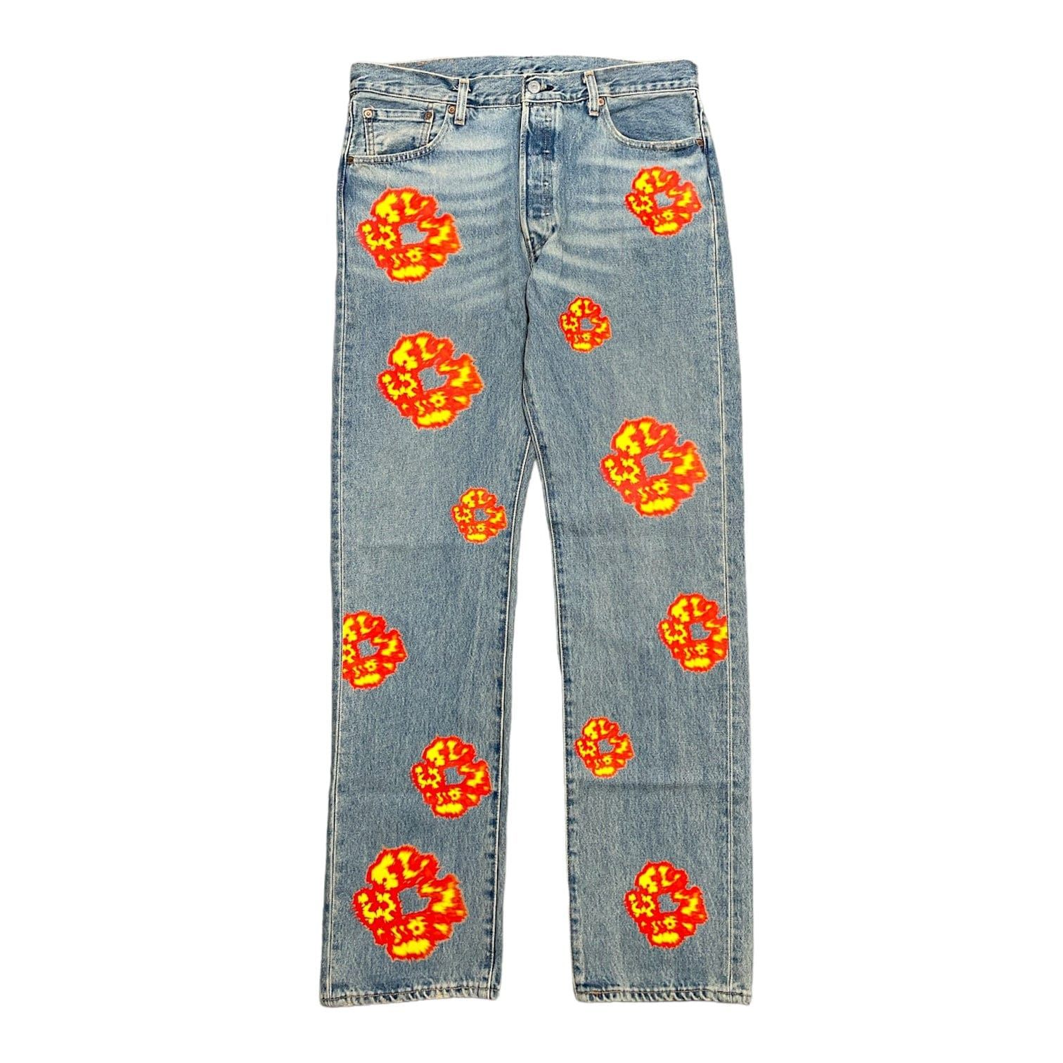 DENIM TEARS x Offset 501 Jeans Light Wash | Grailed