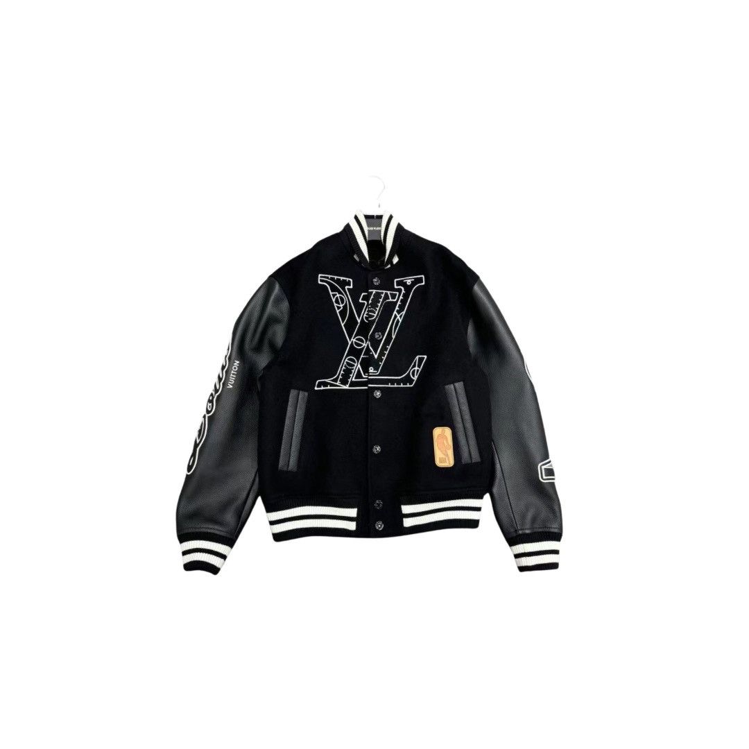 Louis Vuitton × NBA × Virgil Abloh Louis Vuitton x NBA Leather Baseball ...